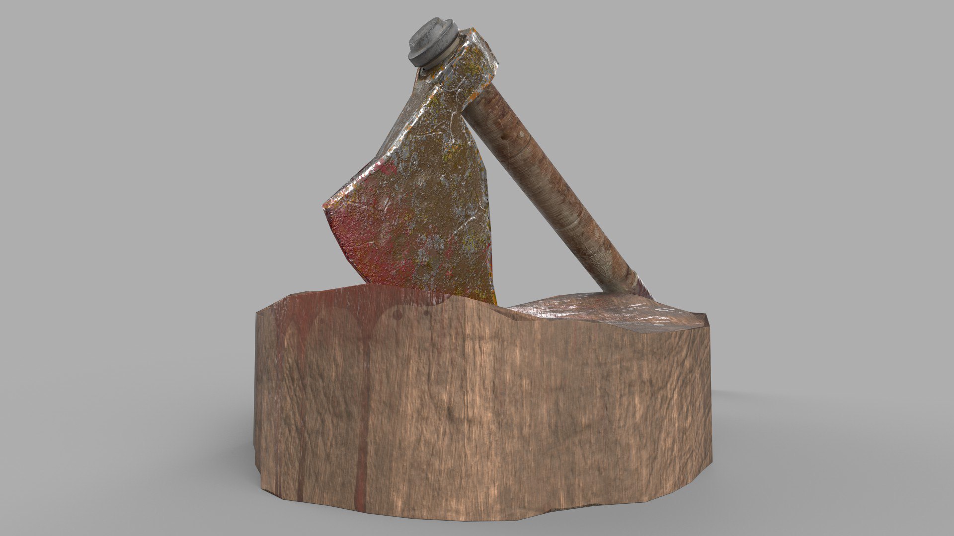 Butcher Axe Model - TurboSquid 1866155