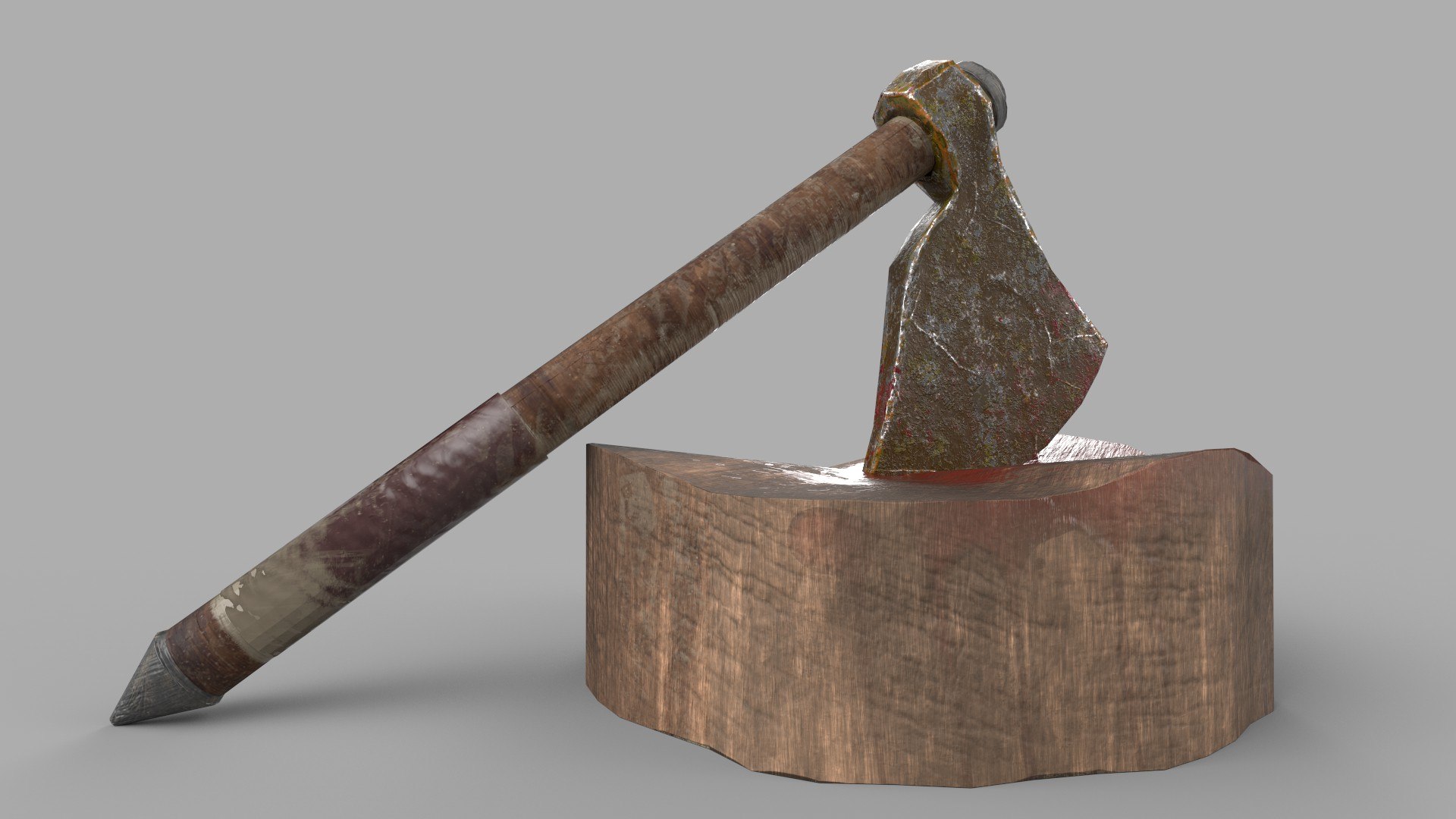 Butcher Axe Model - TurboSquid 1866155