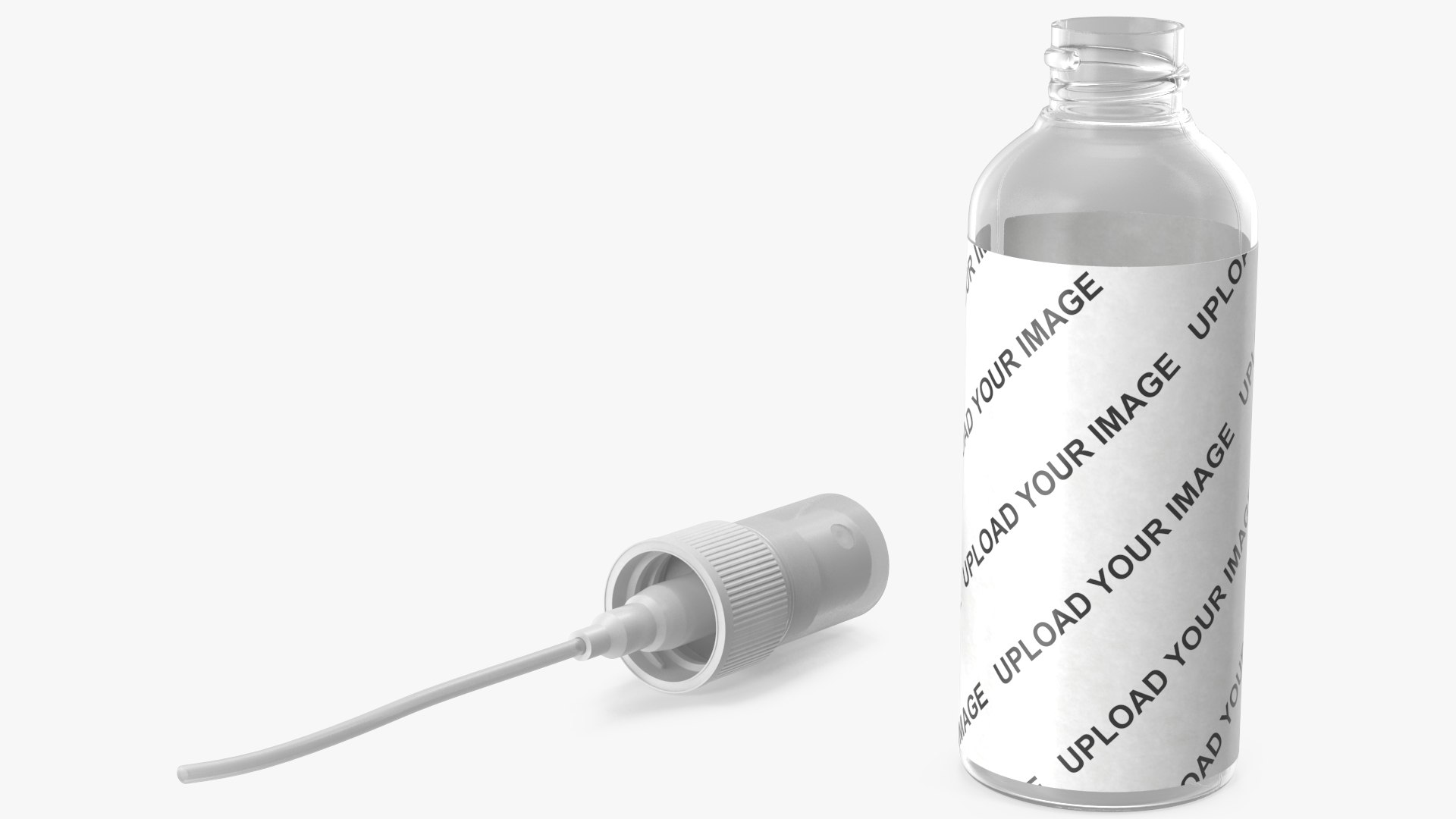 3D cosmetic bottle spray 100 - TurboSquid 1589102