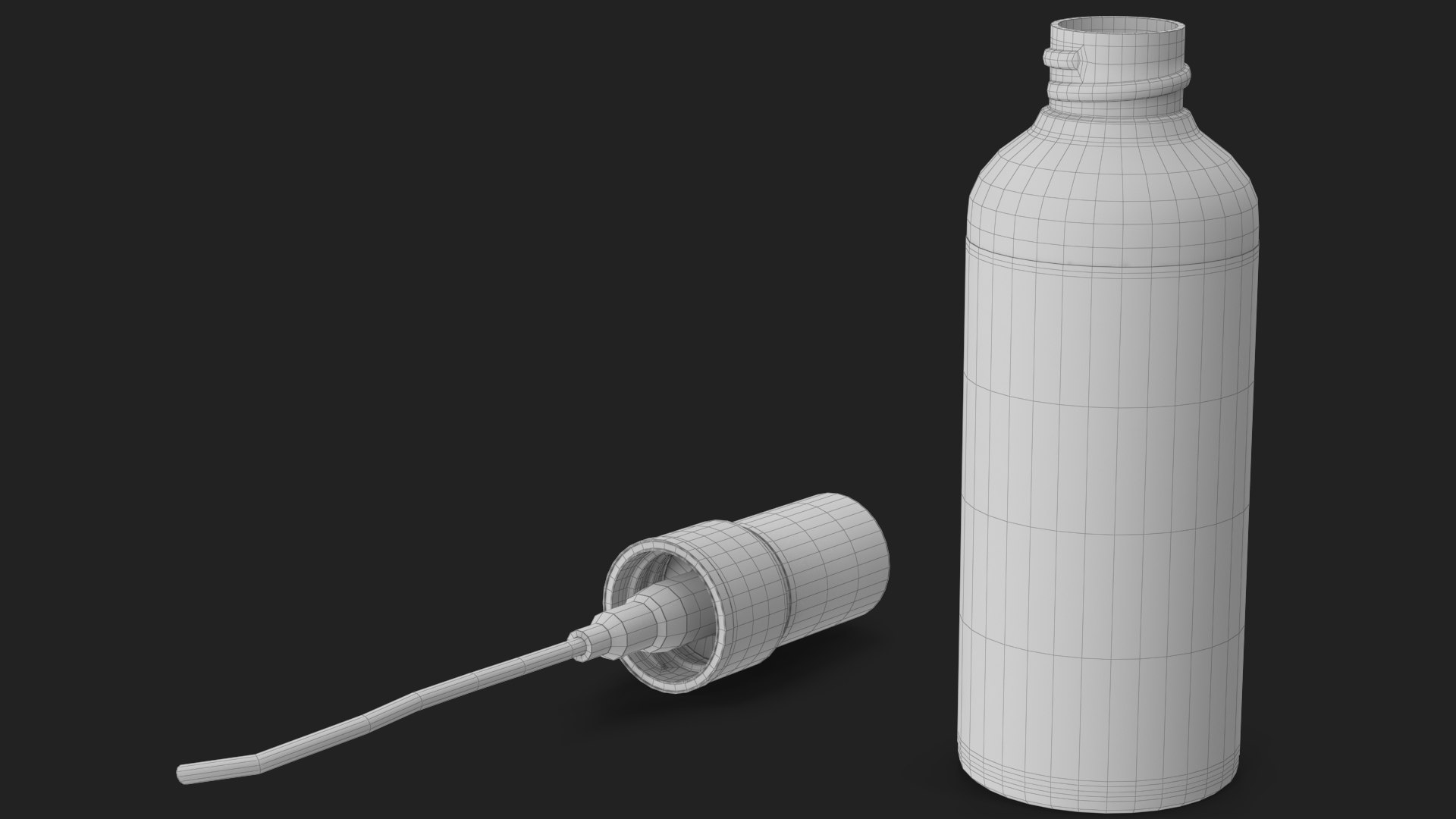 3D cosmetic bottle spray 100 - TurboSquid 1589102