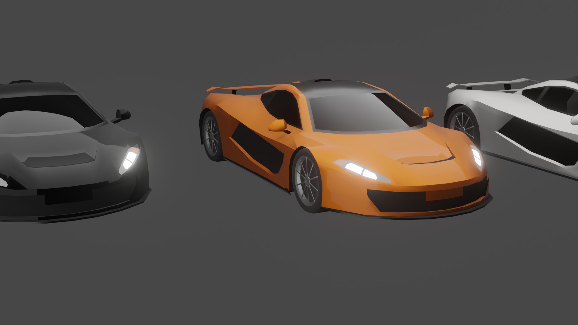 3 Cars 3D Model - TurboSquid 2337224