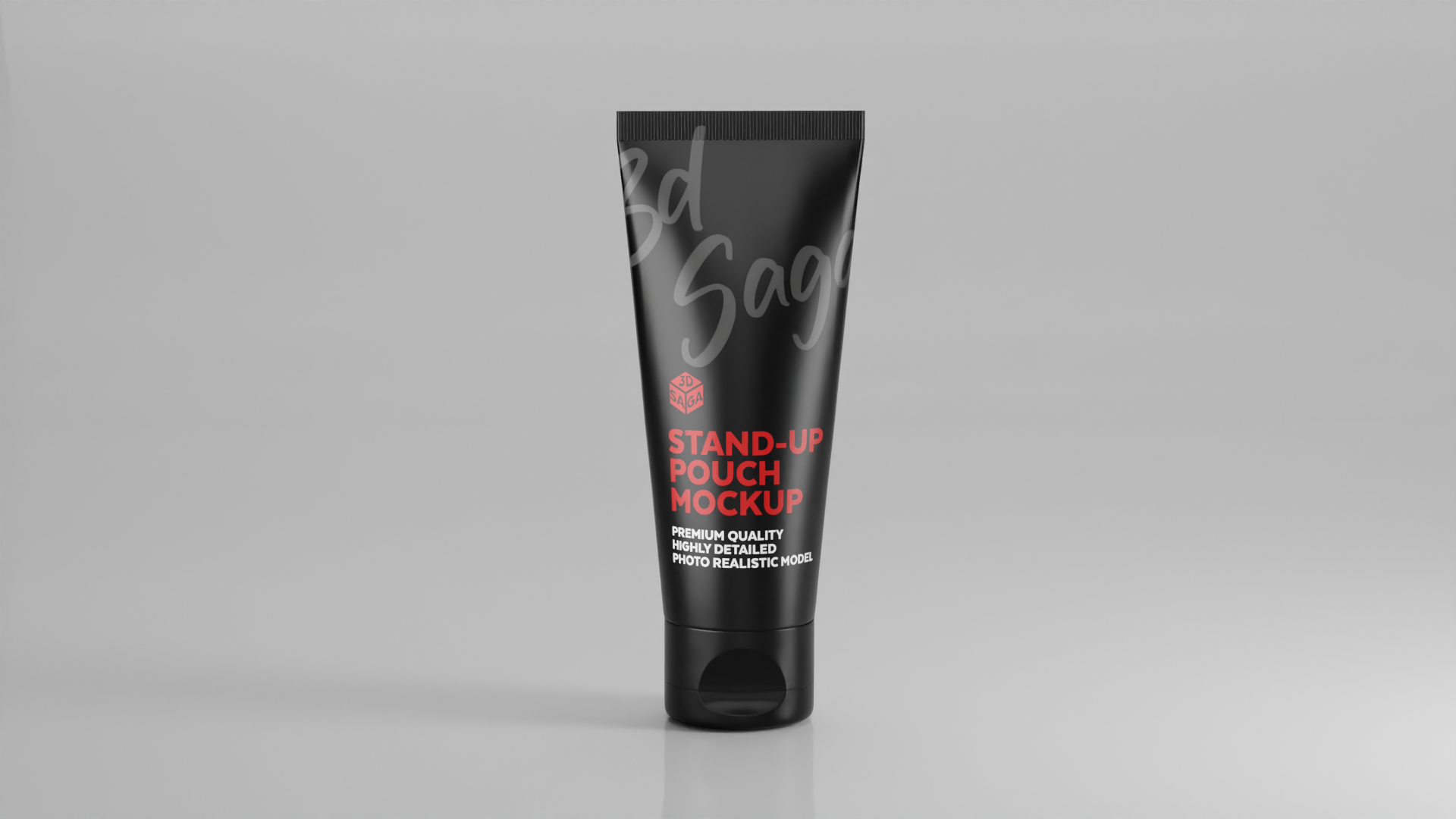 3D Plastic Tube Mockup Model - TurboSquid 2335247