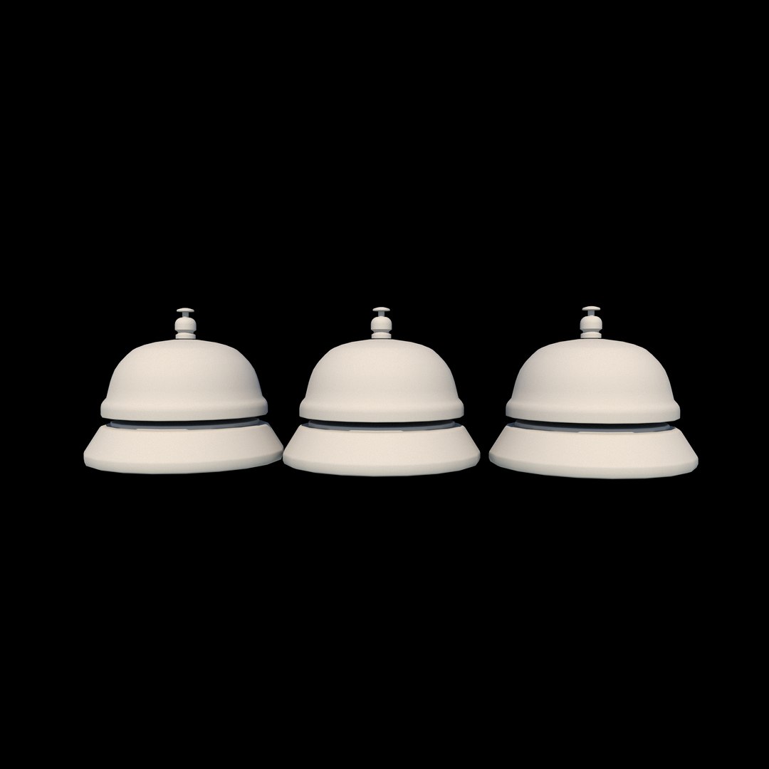 Call Bells Low-poly 3D Model 3D Model - TurboSquid 2334126