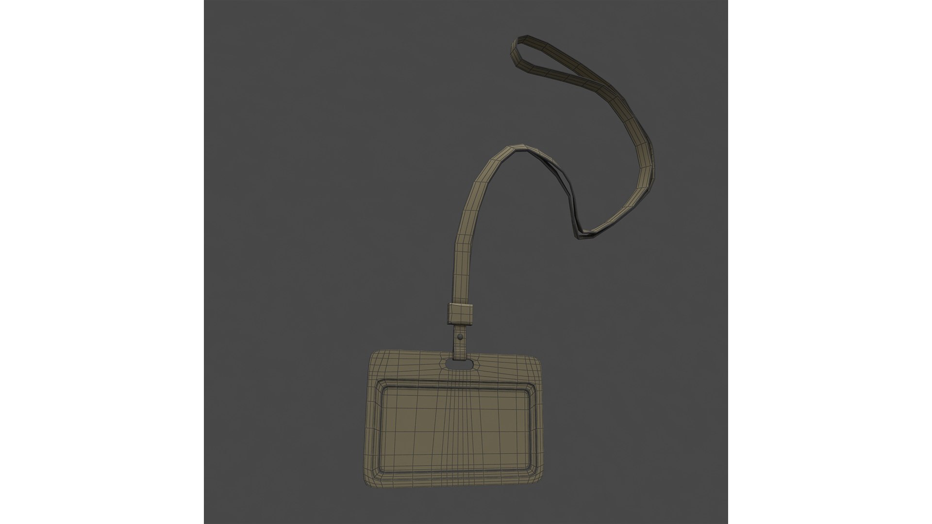 ID Badge 3D Model - TurboSquid 2006535