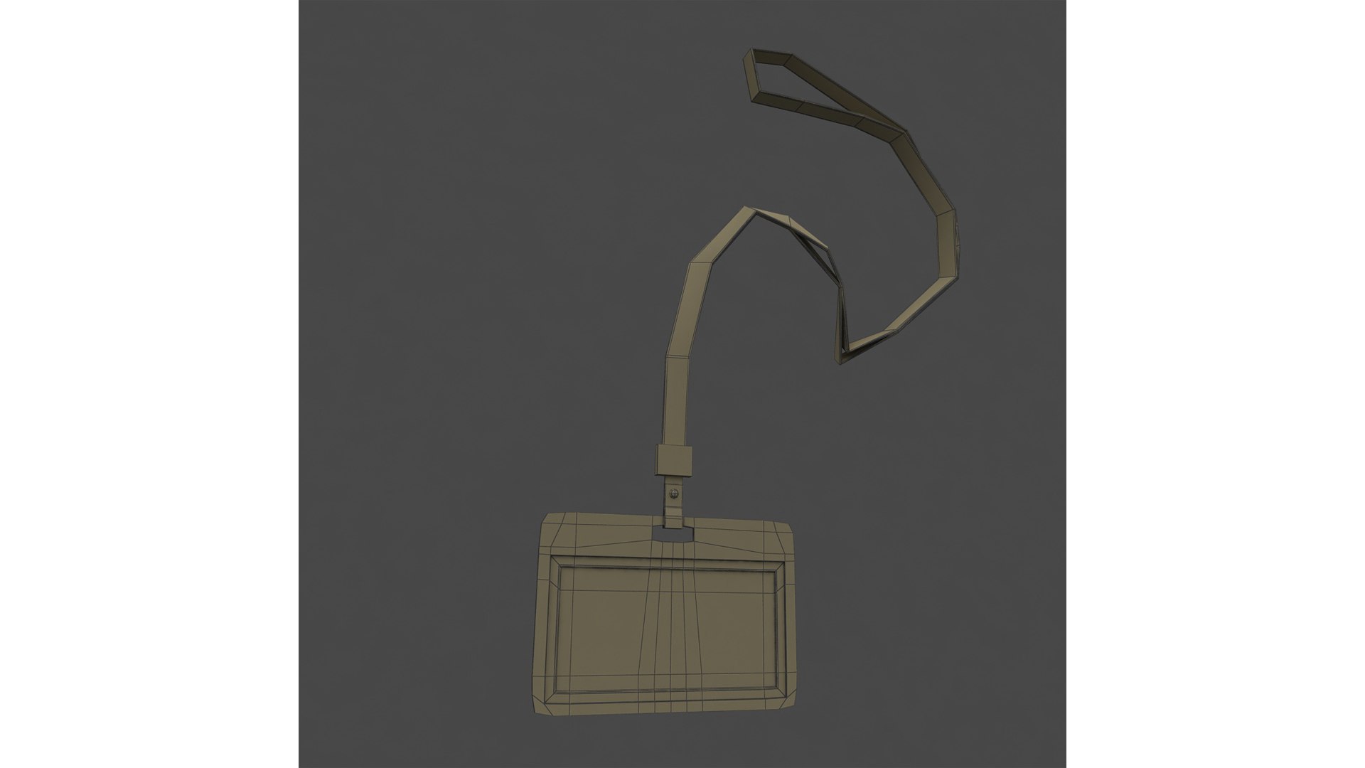 ID Badge 3D Model - TurboSquid 2006535