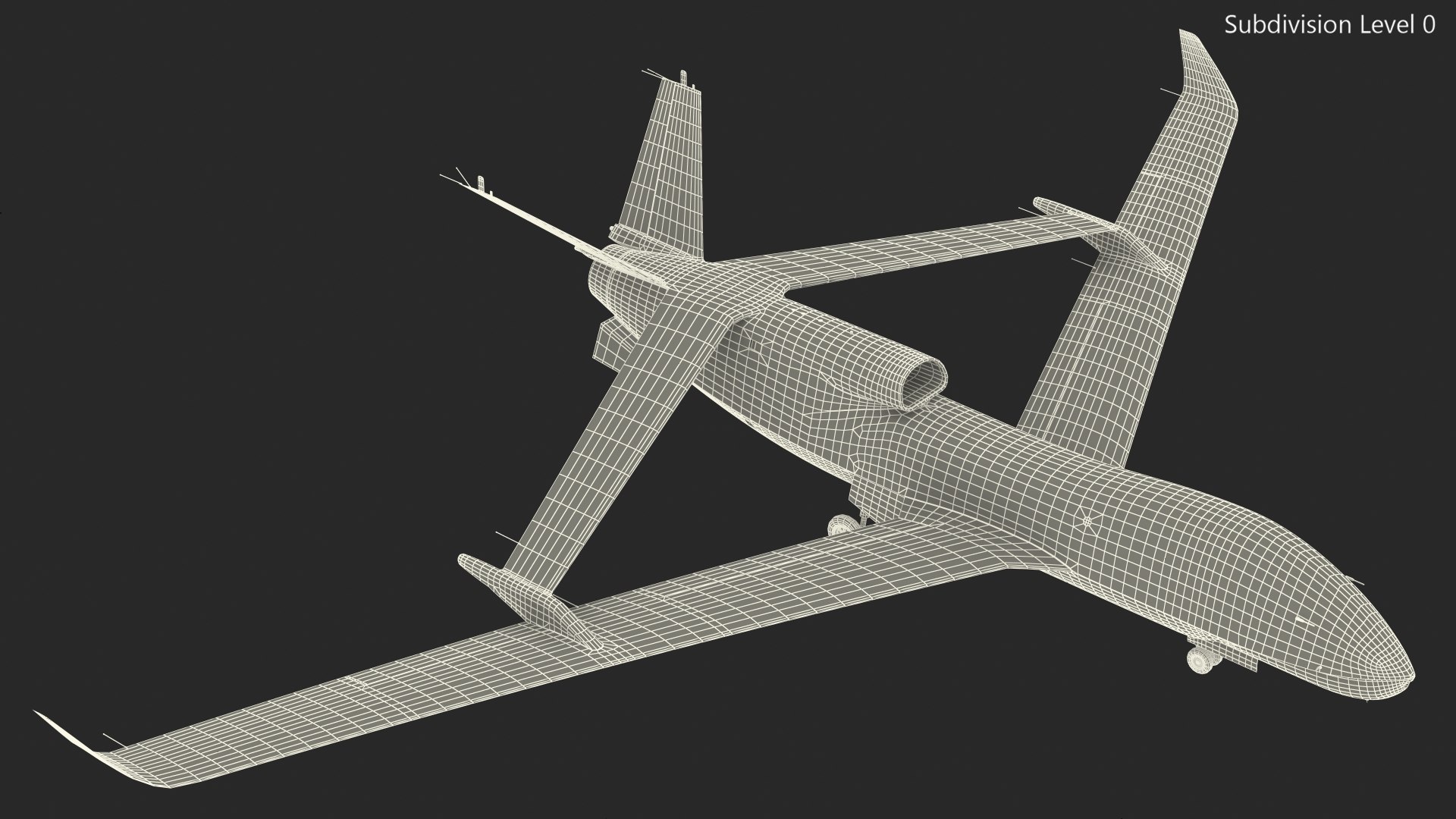 Chengdu Xianglong WZ7 UAV 3D - TurboSquid 1882209