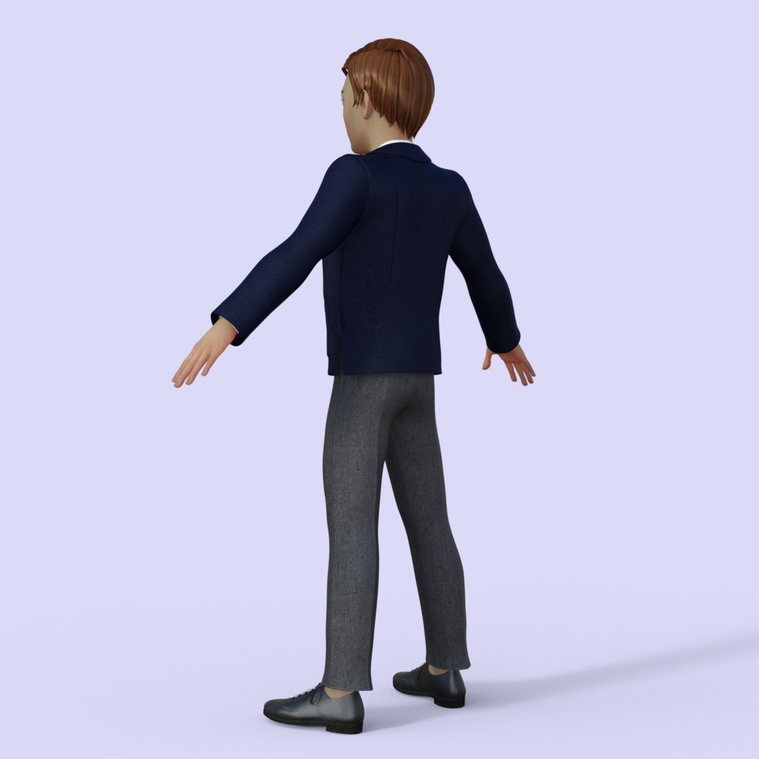 High School Student Boy Model - TurboSquid 2097844