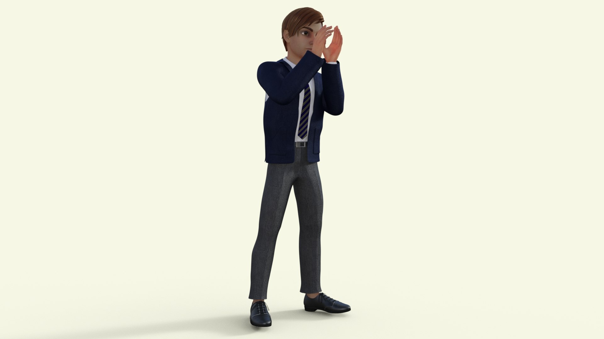 High School Student Boy Model - TurboSquid 2097844