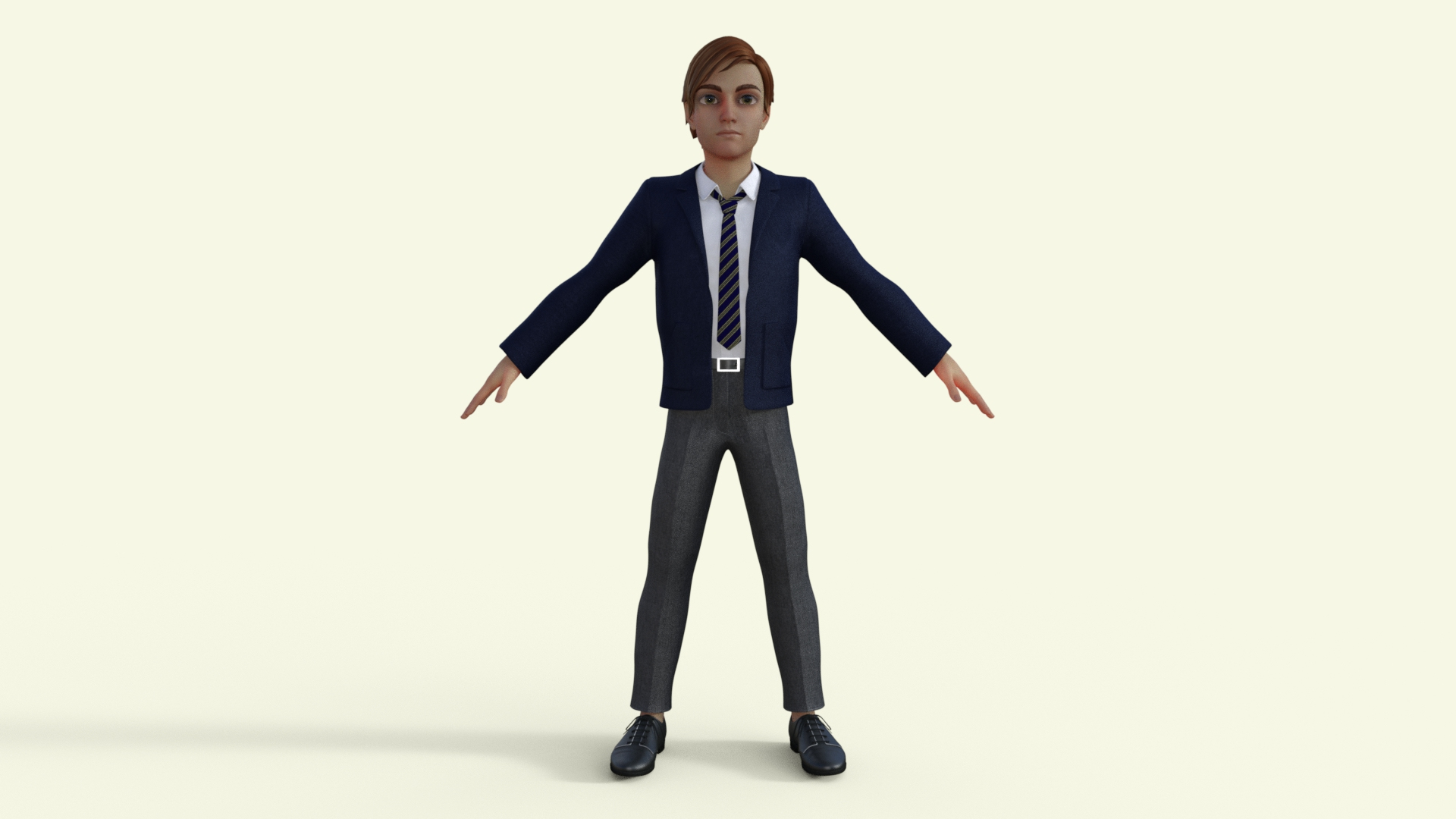 High School Student Boy Model - TurboSquid 2097844