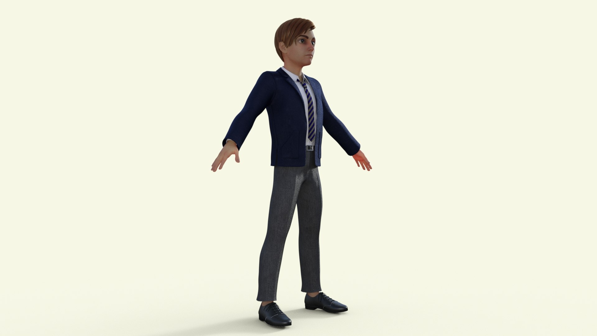 High School Student Boy Model - TurboSquid 2097844