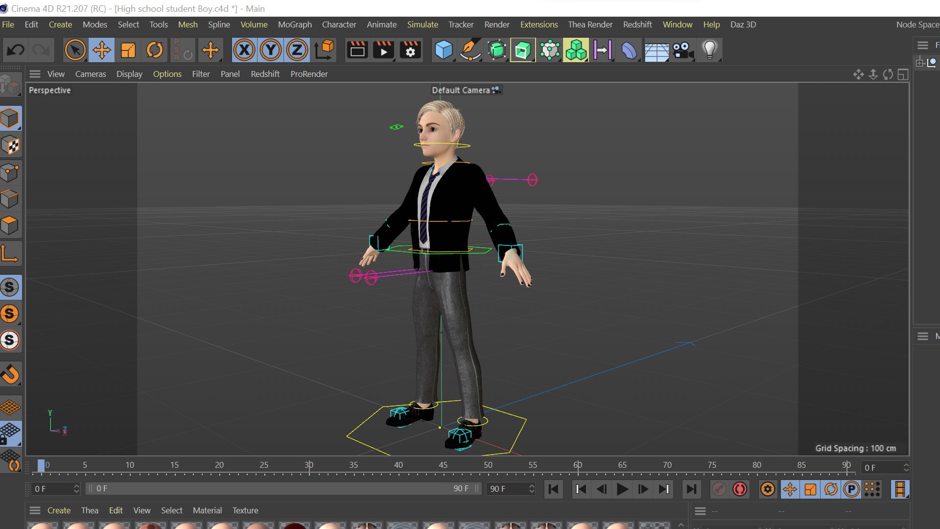 High School Student Boy Model - TurboSquid 2097844