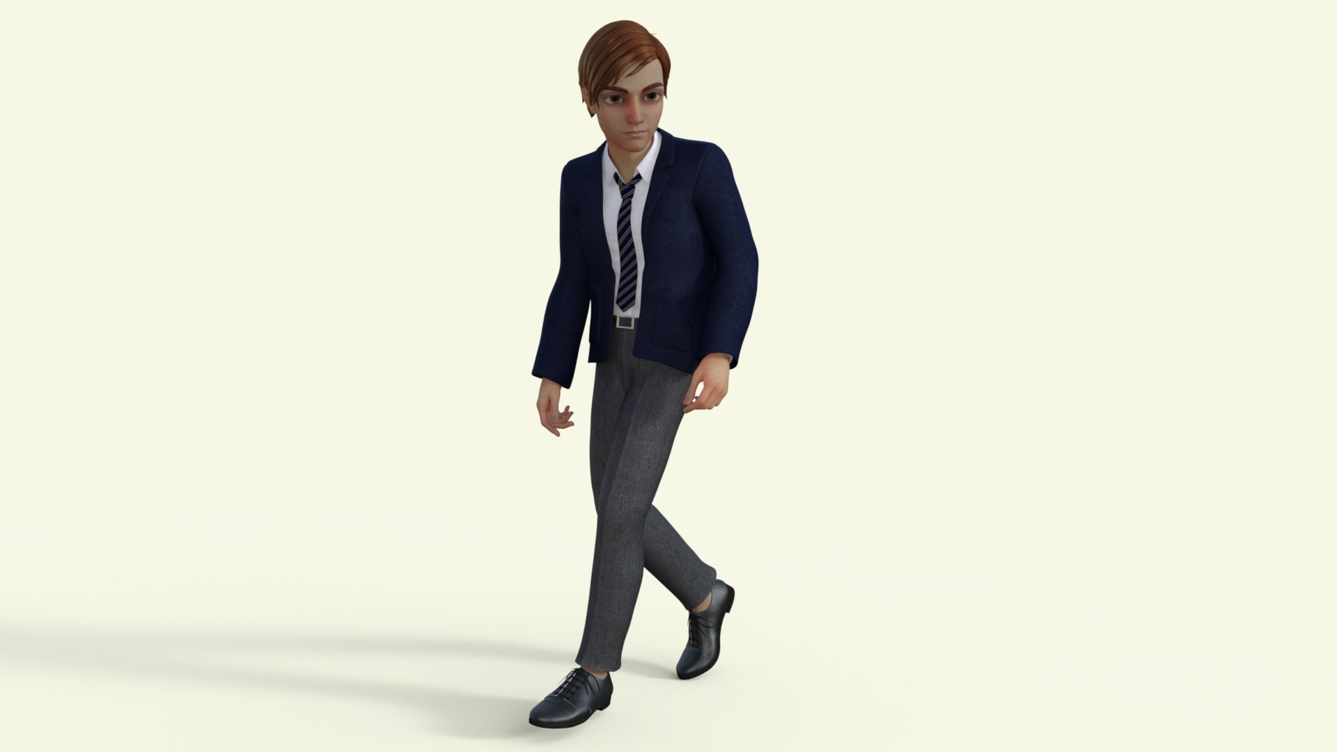 High School Student Boy Model - TurboSquid 2097844