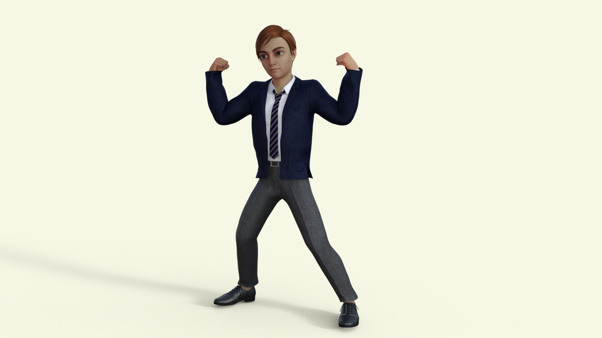 High School Student Boy Model - TurboSquid 2097844