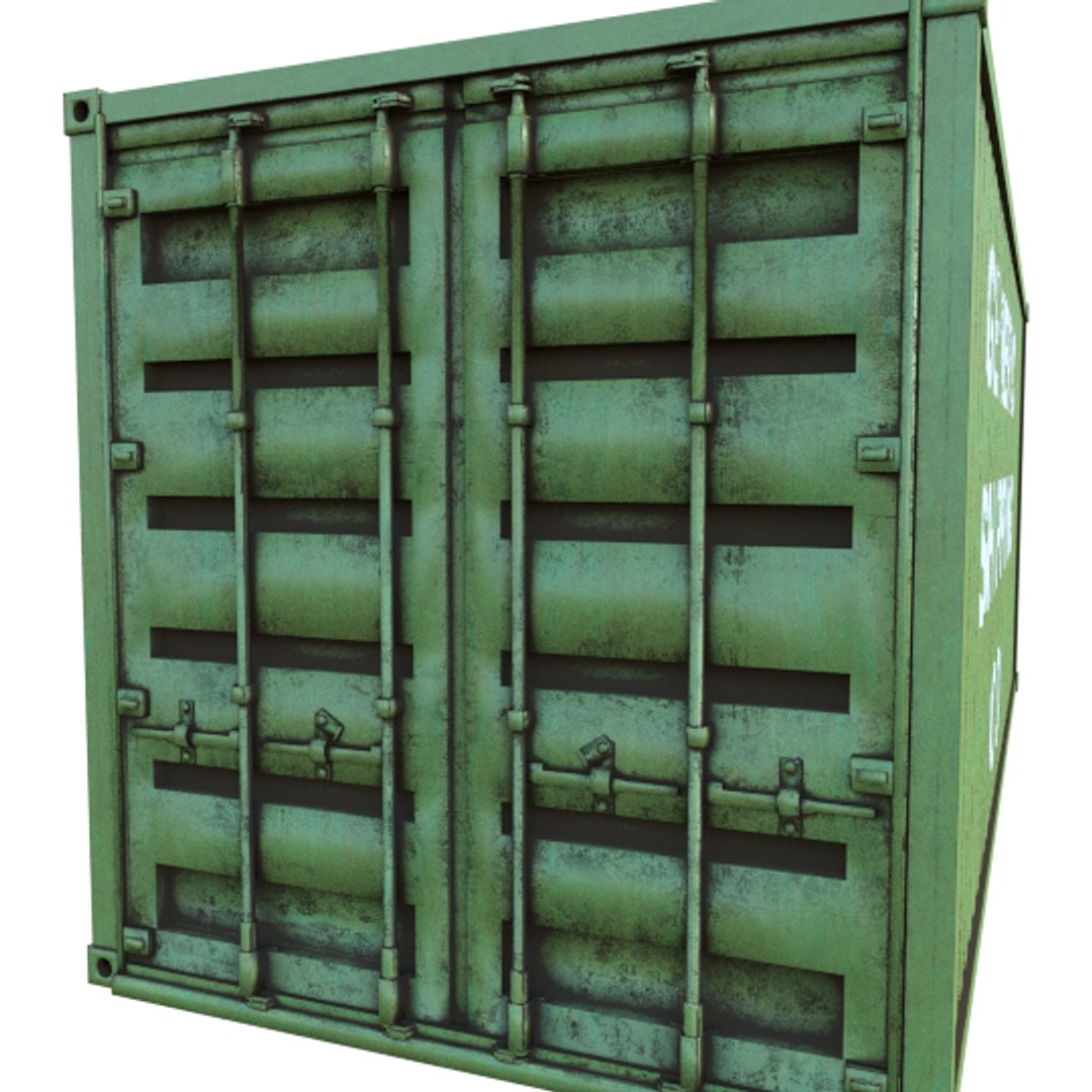 Shipping Container 3d 3ds