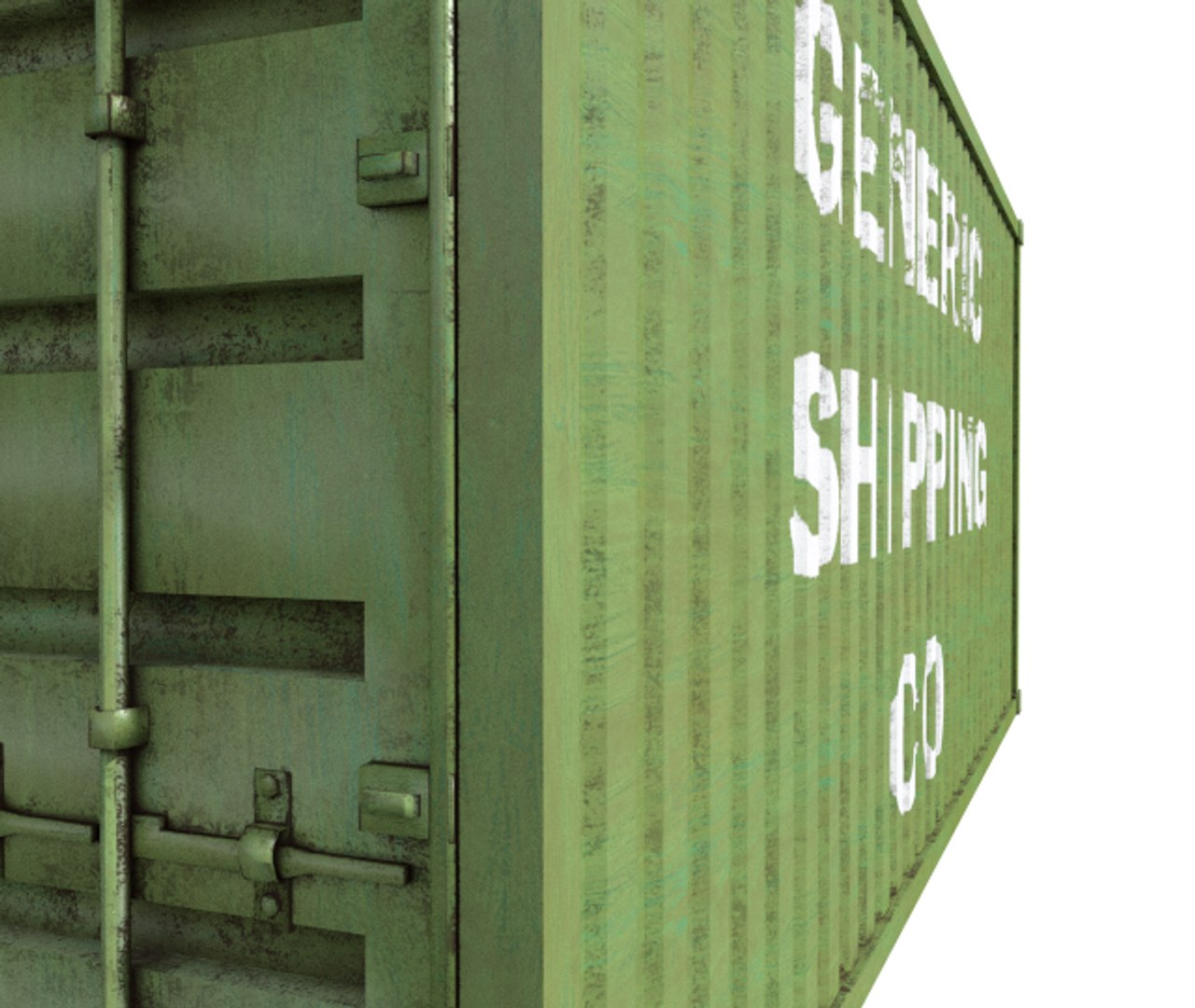 Shipping Container 3d 3ds