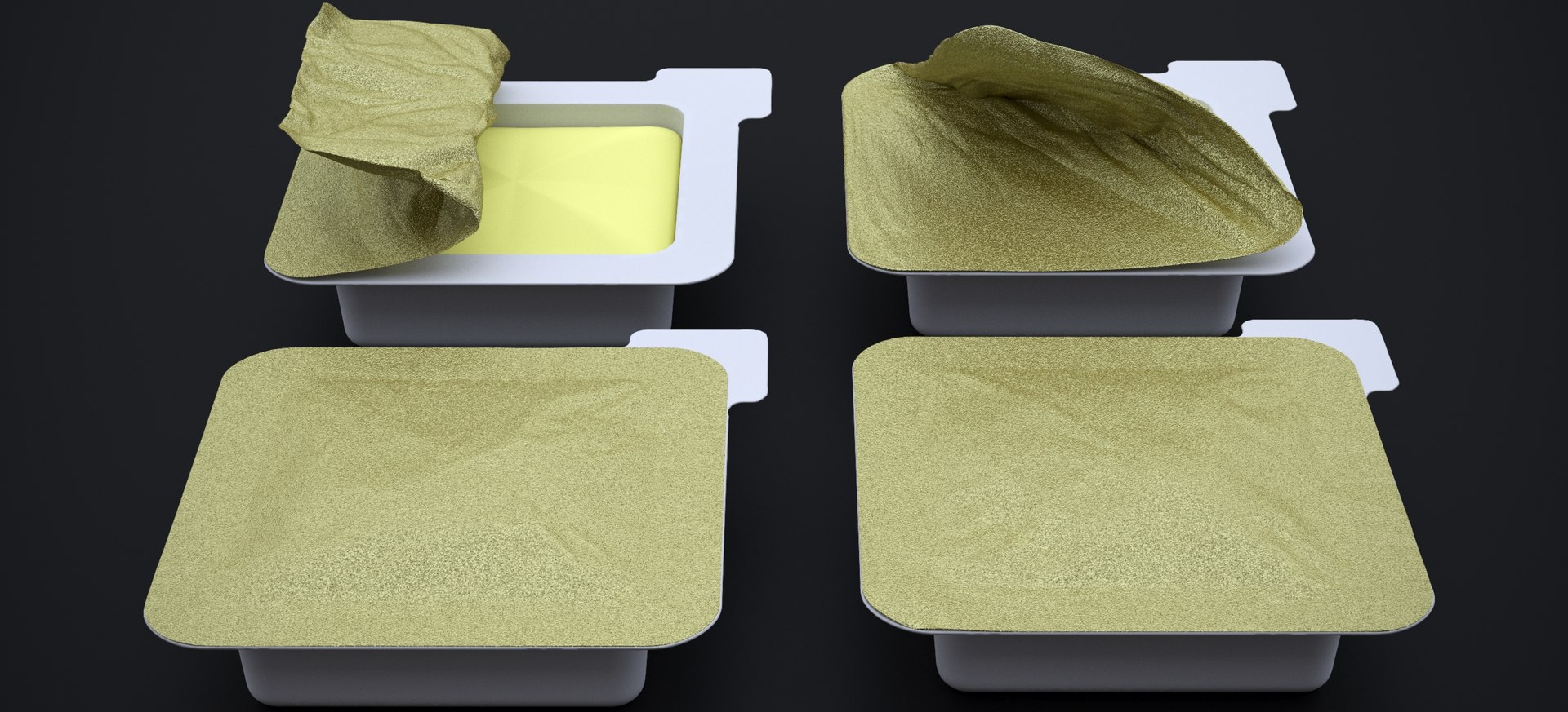 BUTTER SINGLE SERVE PACKAGE 2024 3D - TurboSquid 2239854