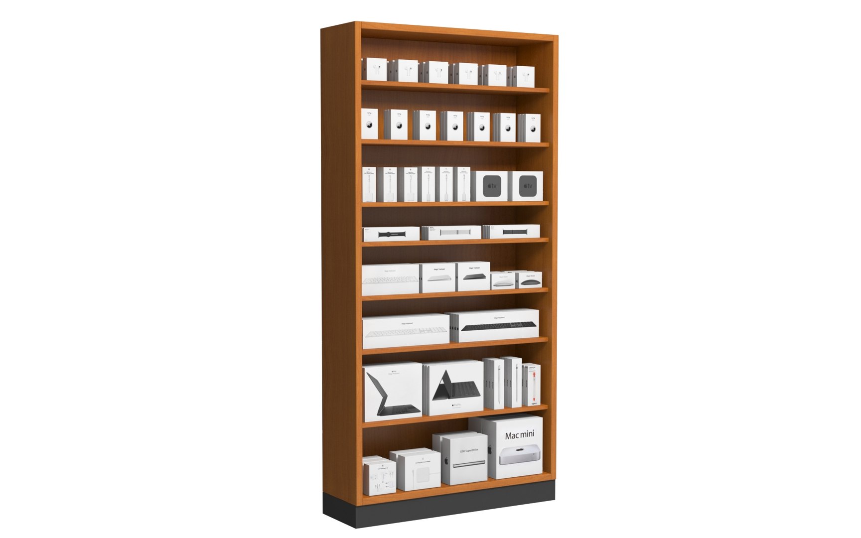 Shop Shelving Electronics 4 3D - TurboSquid 1823234