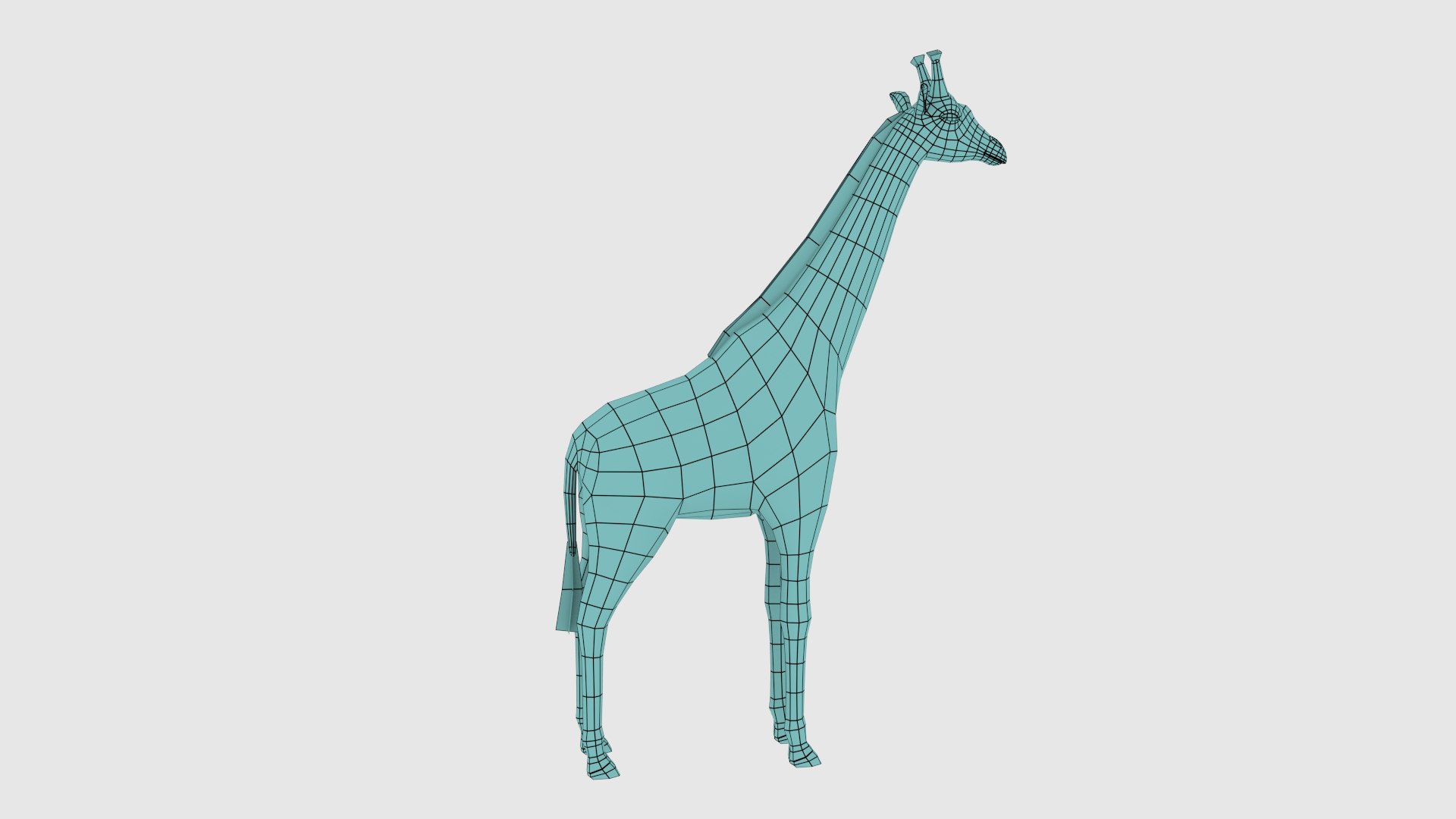 Giraffe Low Poly 3D Model - TurboSquid 1744961