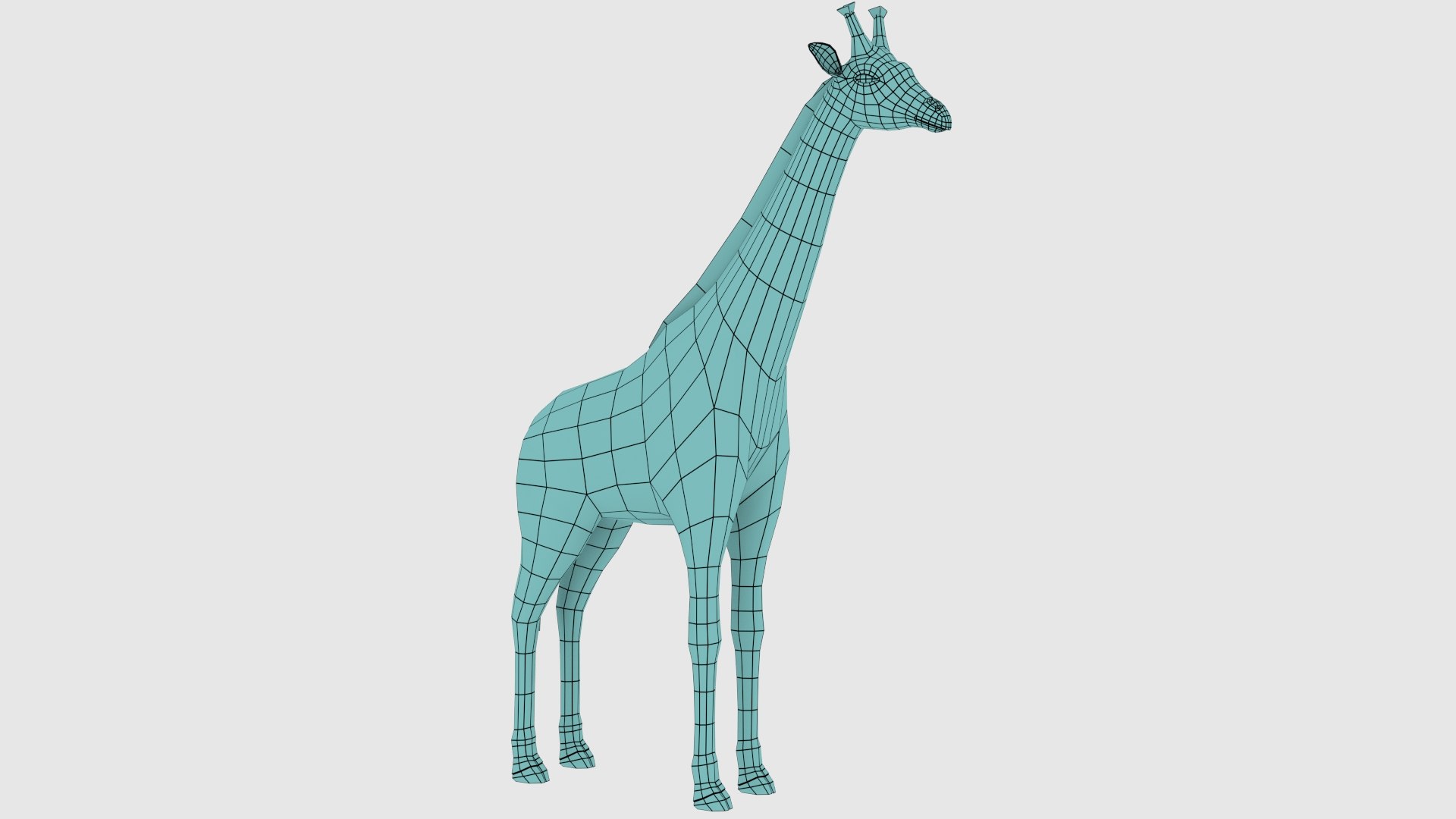 Giraffe Low Poly 3D Model - TurboSquid 1744961