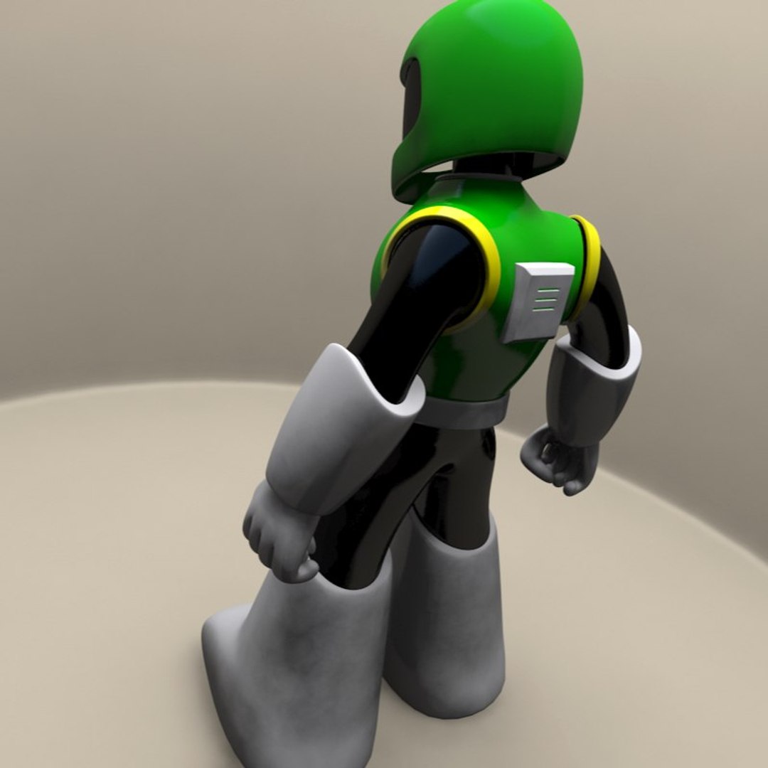 sniper rider joe megaman 3d model