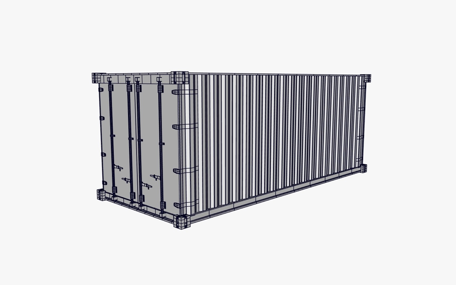 3D Dirty Container - TurboSquid 1426955