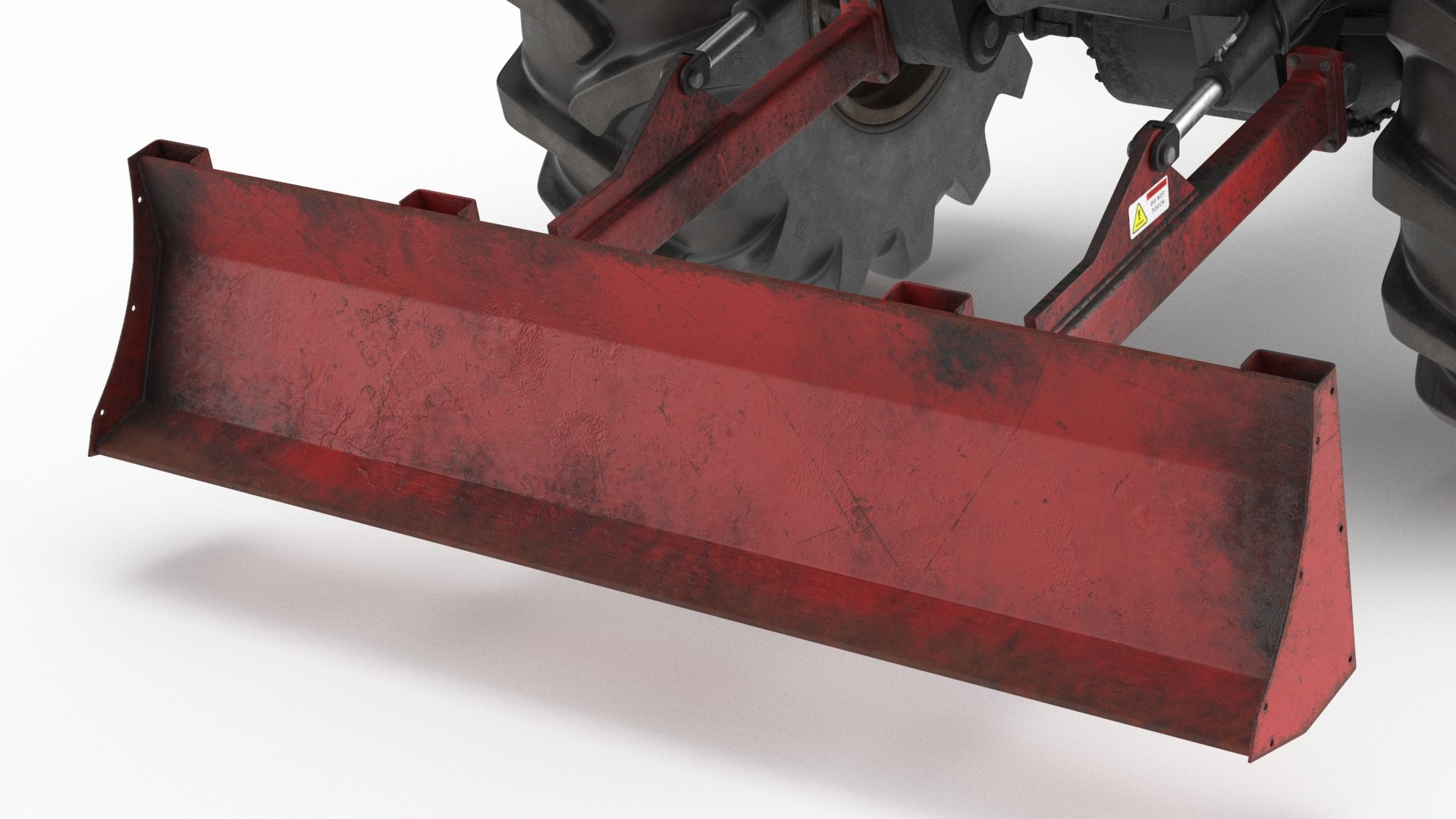 3D Hydraulic Tree Cutting Vehicle With Boom Arm Red Dirt - TurboSquid ...