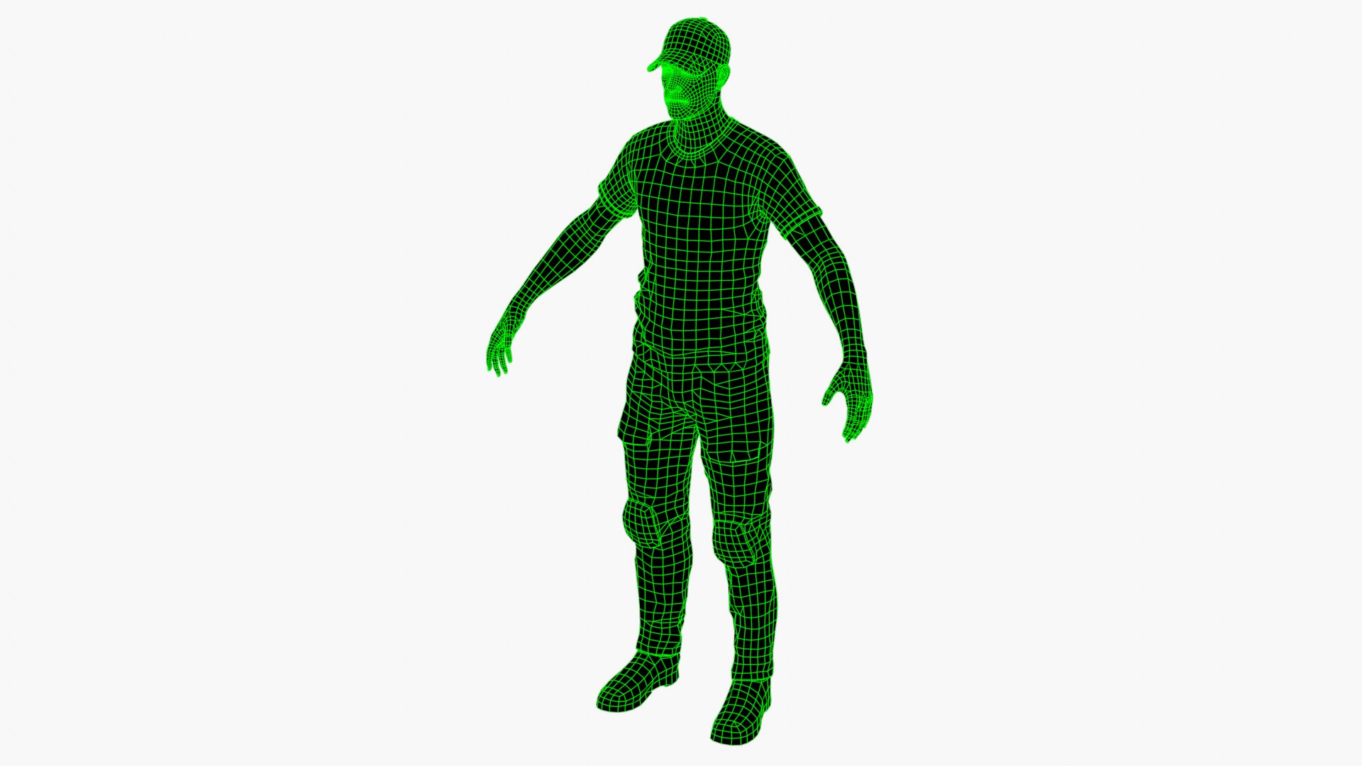 3D Military Deserter Model - TurboSquid 2407347