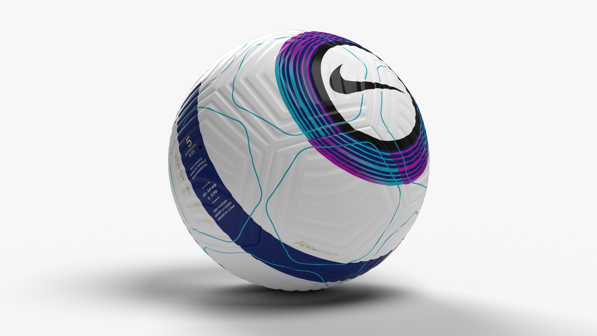 3D Nike 202526 Soccer Premier League Academy Ball - TurboSquid 2396985