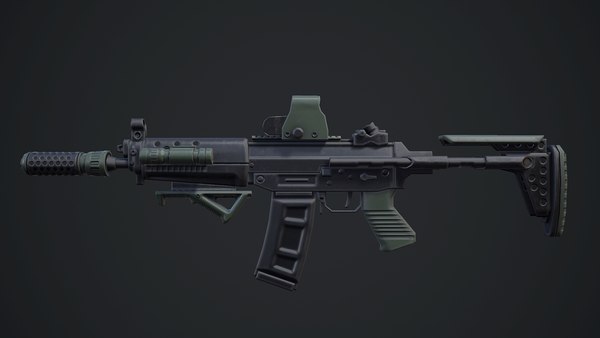 SIG SG552 MOD1 PACK 3D - TurboSquid 1806303