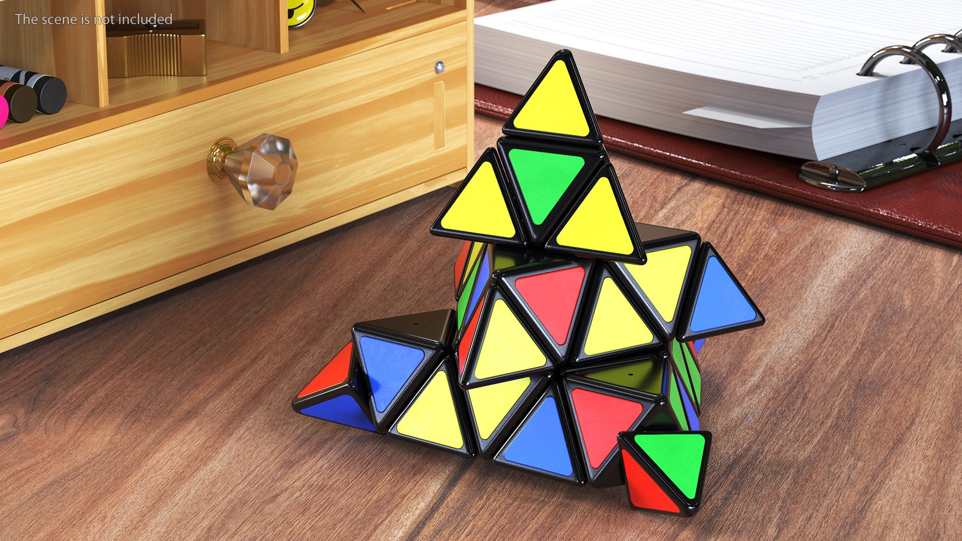 Generic Pyraminx Speed Triangle 3D model - TurboSquid 2149013