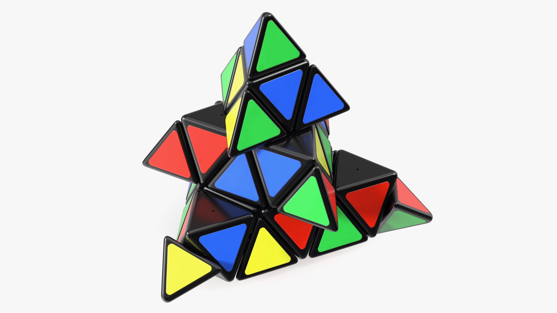 Generic Pyraminx Speed Triangle 3D model - TurboSquid 2149013