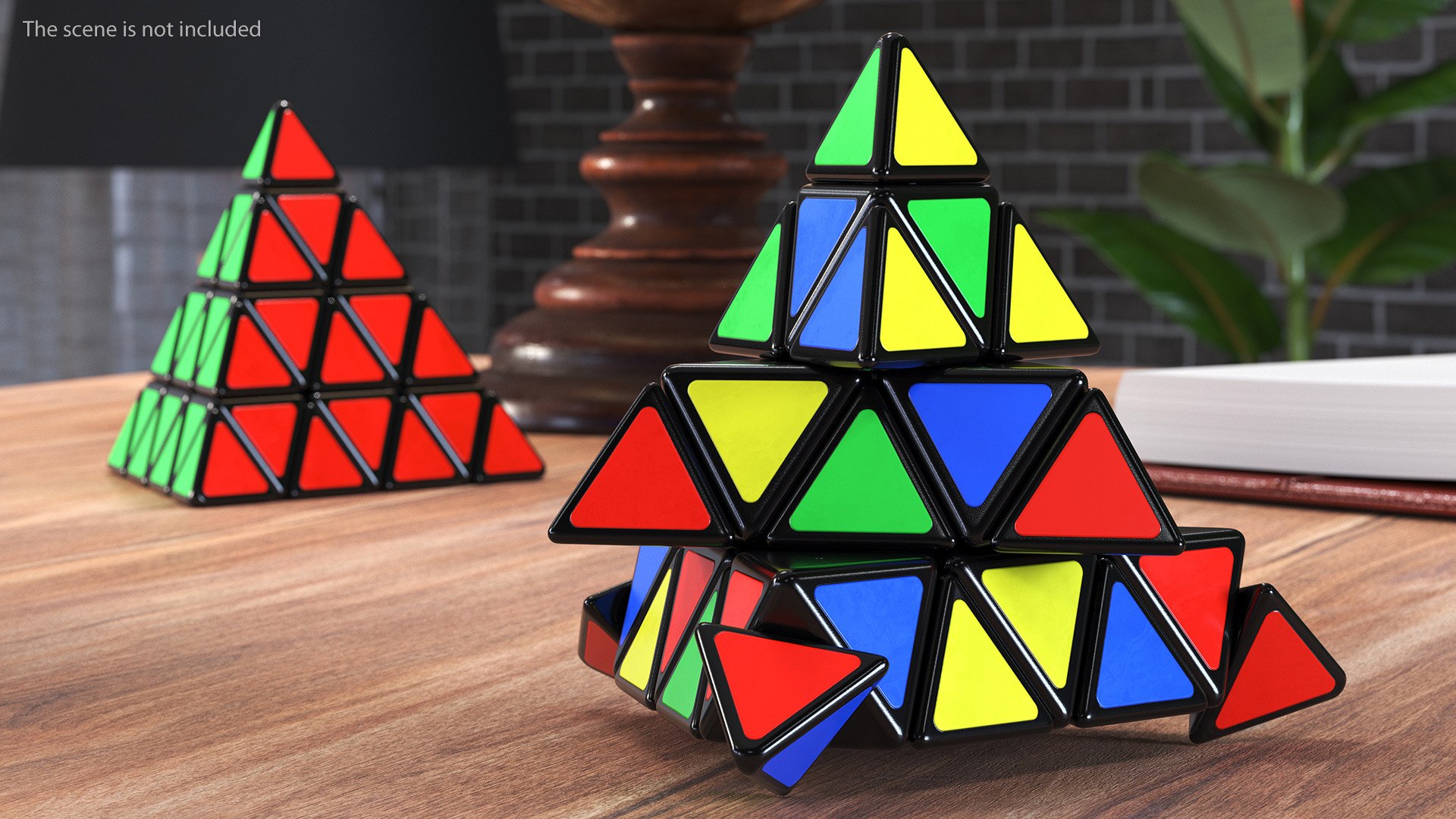 Generic Pyraminx Speed Triangle 3D model - TurboSquid 2149013