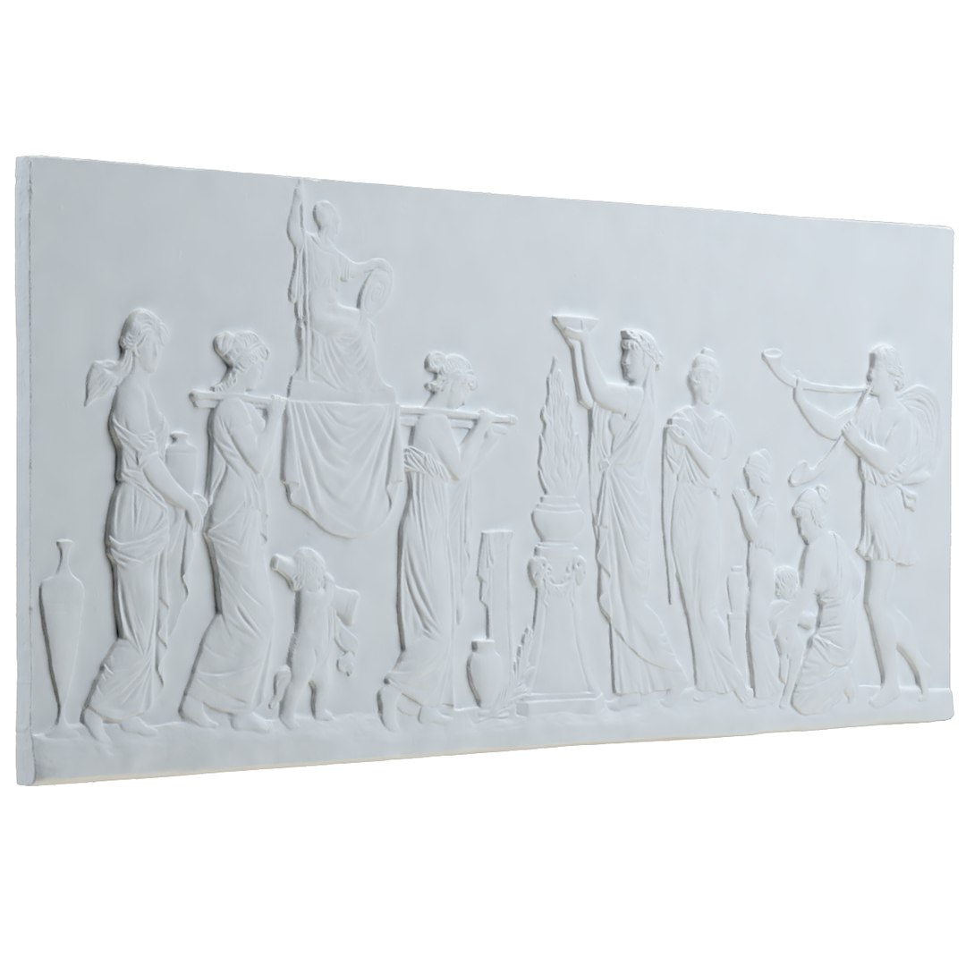 3d bas-relief 6 model