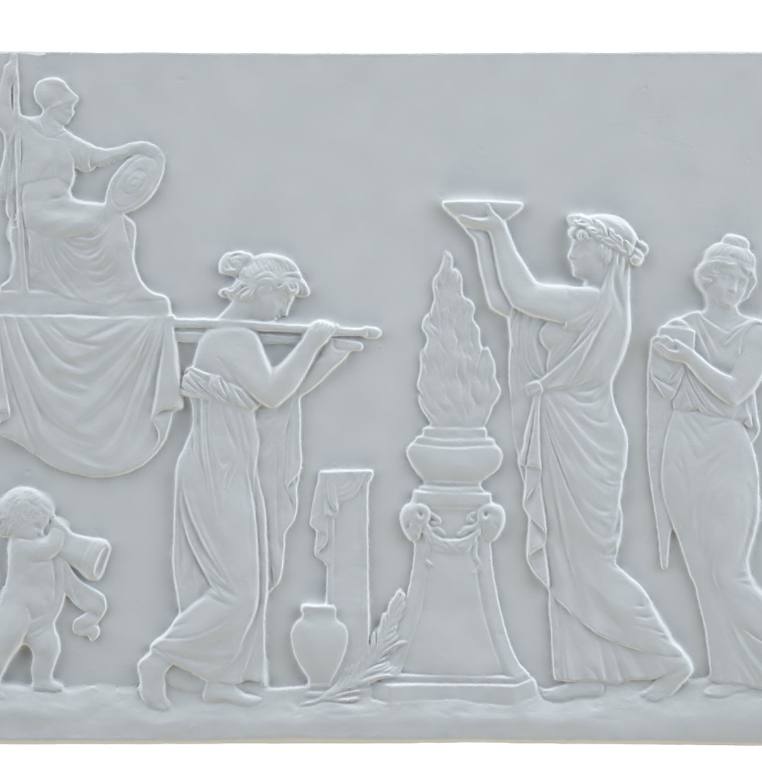 3d bas-relief 6 model