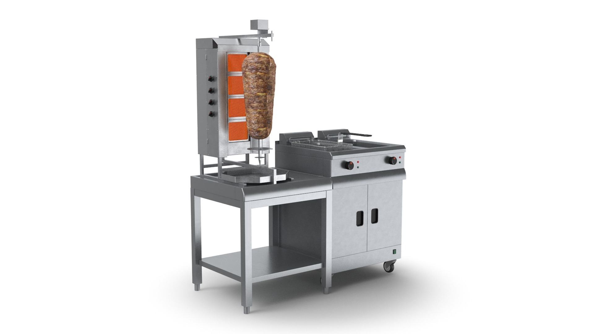 Real Doner Machine 3D - TurboSquid 1646976