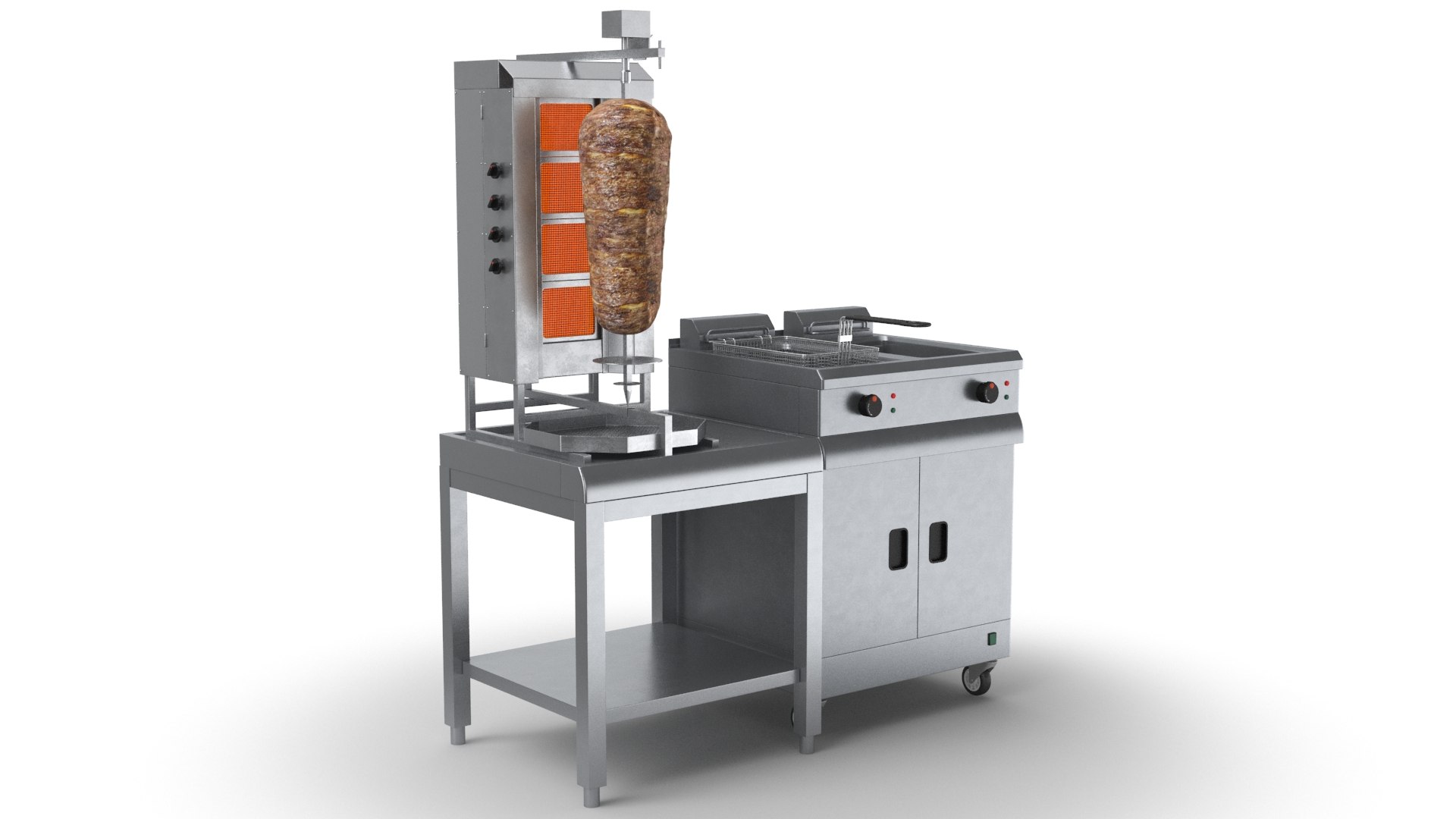 Real doner machine 3D - TurboSquid 1646976
