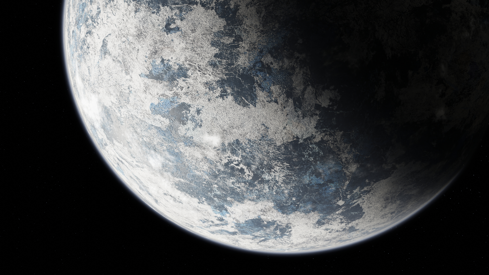 8K Fictional Ice Planet 3 model - TurboSquid 1931104