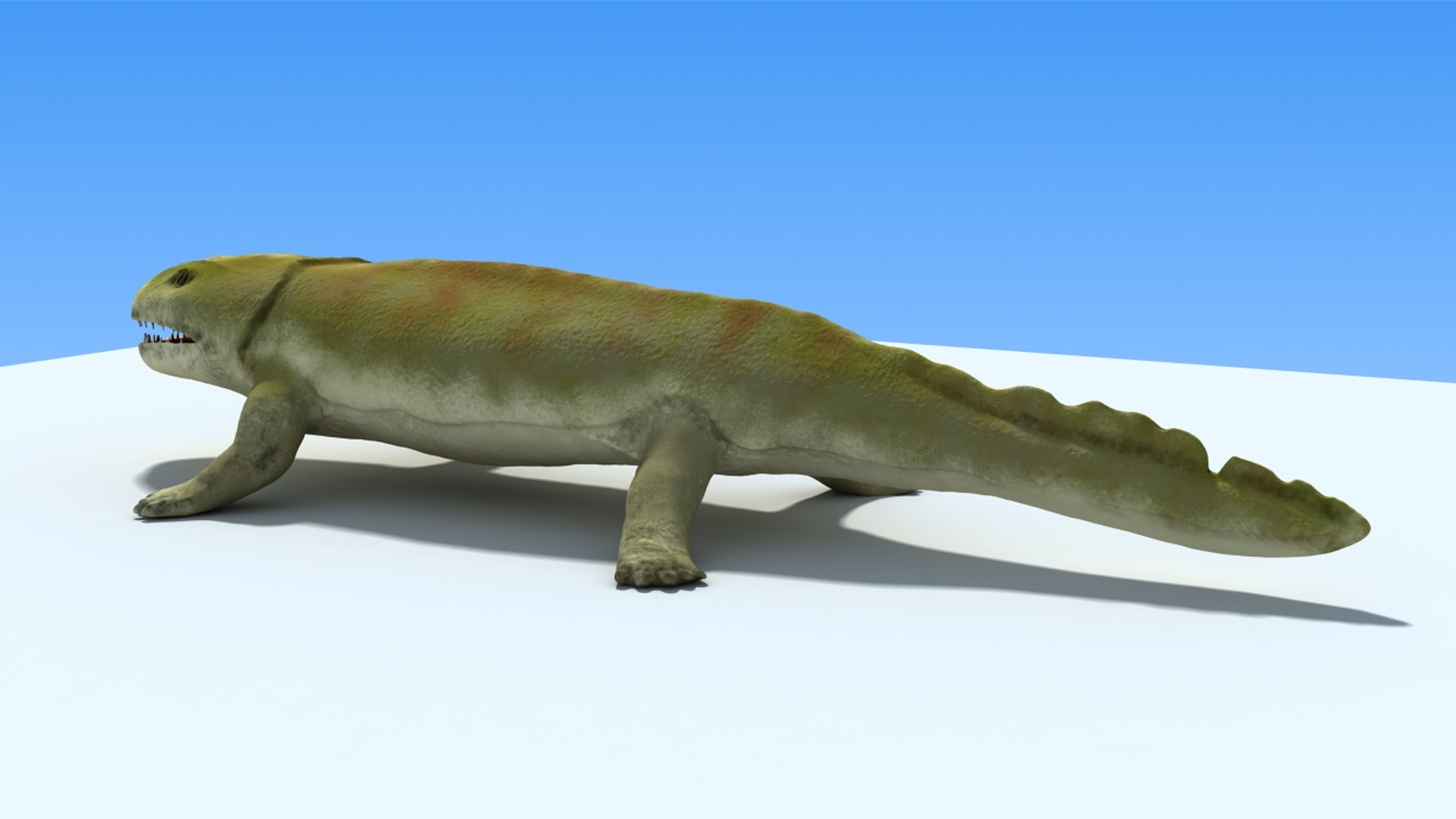 Ma Creature Tetrapod Ichthyostega