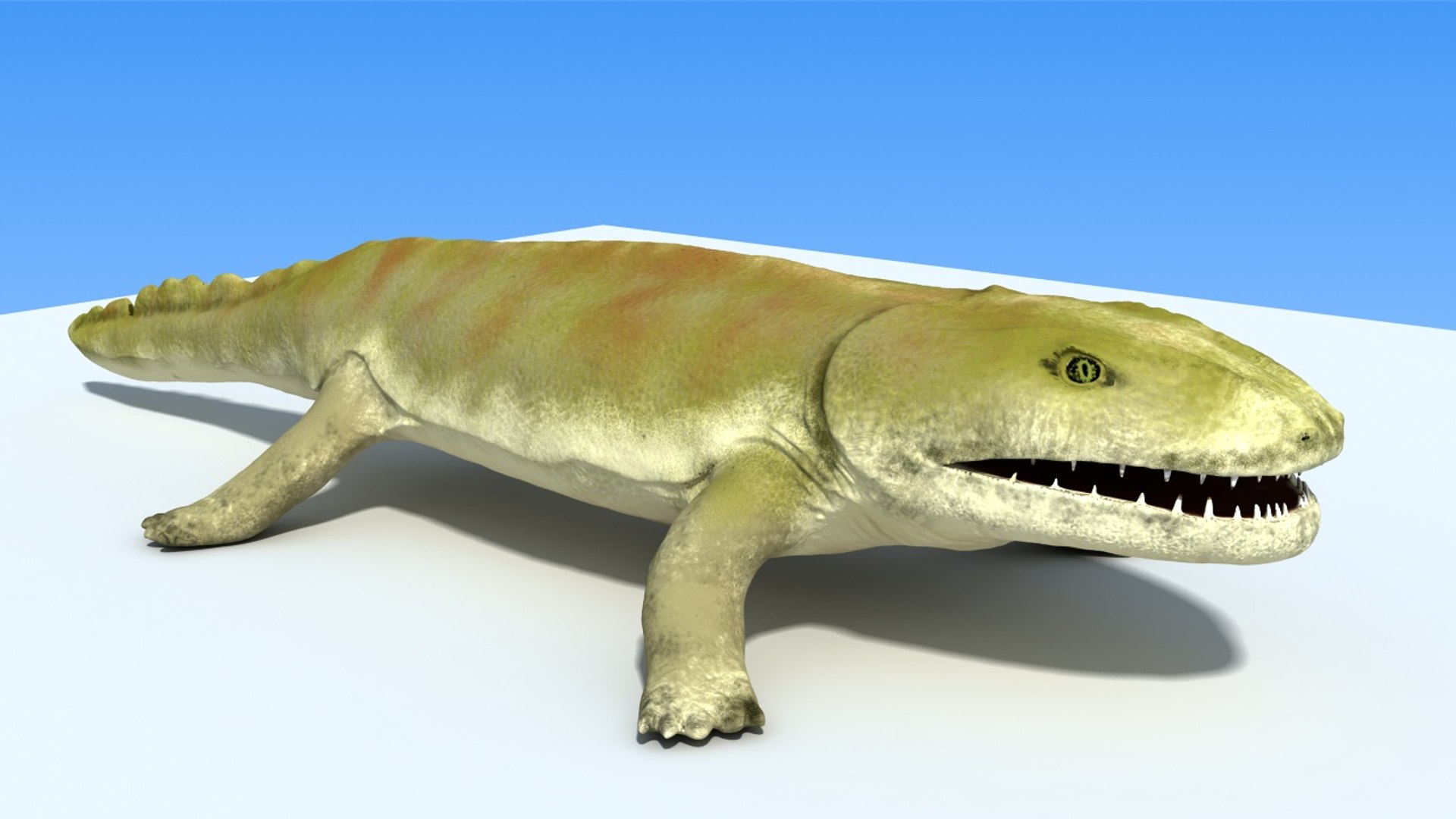 Ma Creature Tetrapod Ichthyostega