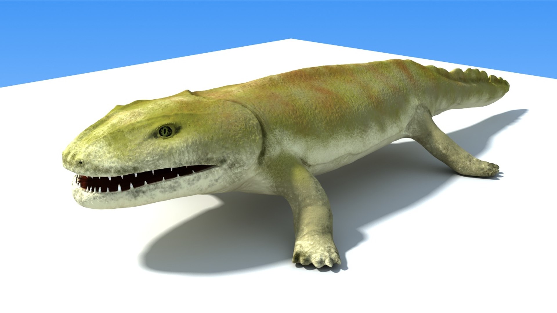 Ma Creature Tetrapod Ichthyostega
