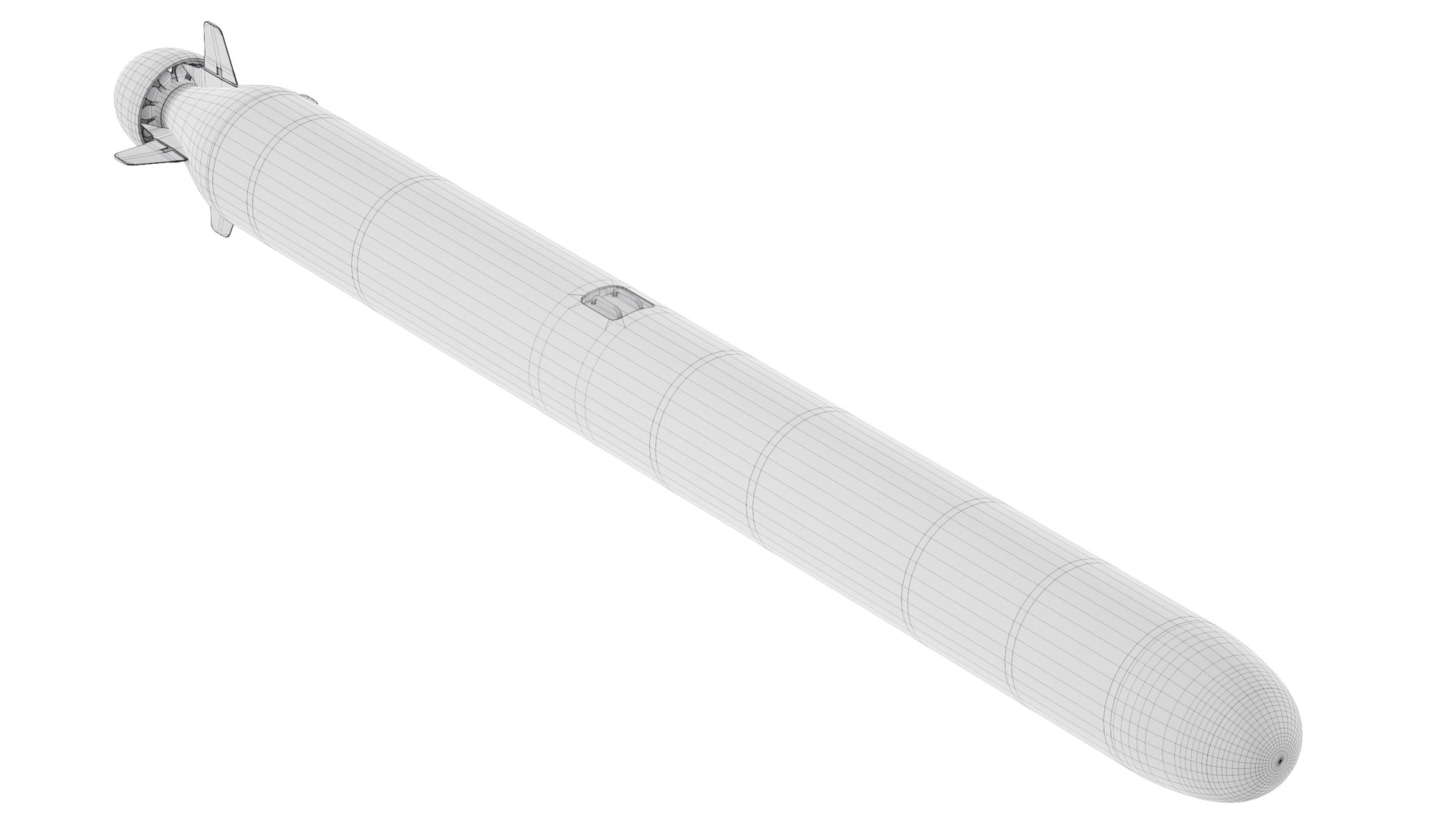 2M39 Poseidon Status-6 Nuclear Torpedo 3D - TurboSquid 2153801