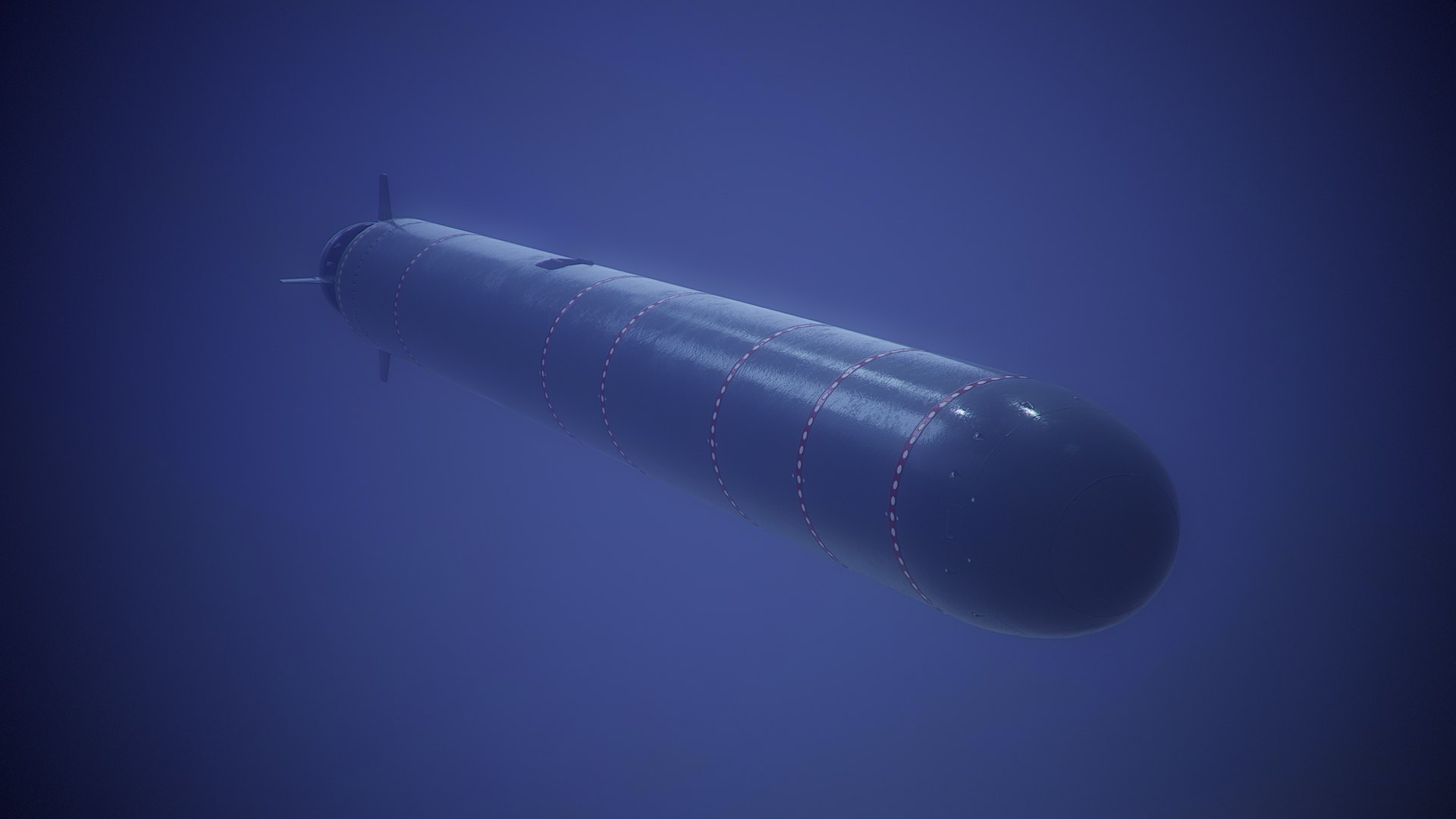 2M39 Poseidon Status-6 Nuclear Torpedo 3D - TurboSquid 2153801