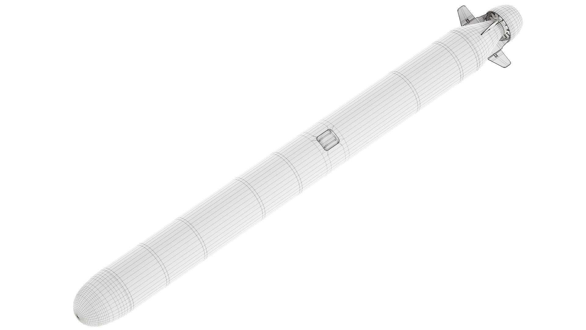 2M39 Poseidon Status-6 Nuclear Torpedo 3D - TurboSquid 2153801