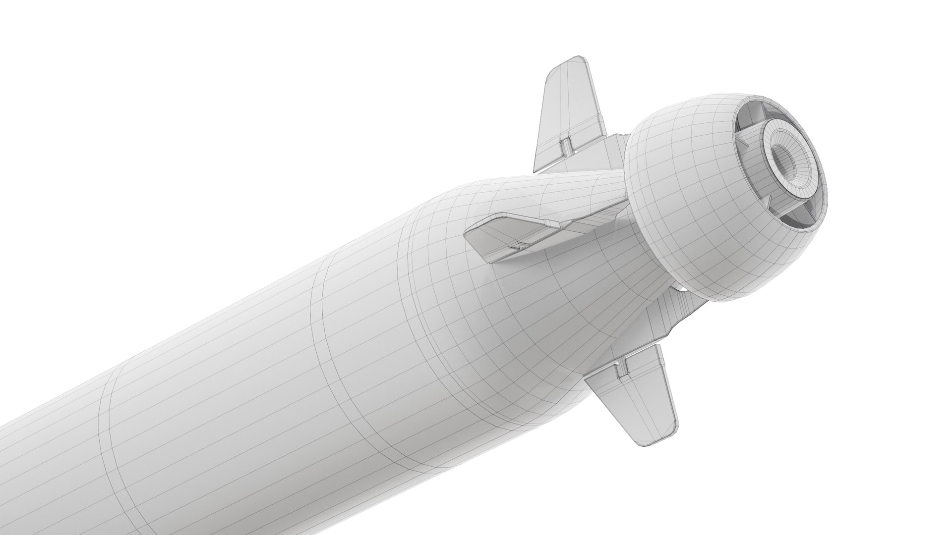 2M39 Poseidon Status-6 Nuclear Torpedo 3D - TurboSquid 2153801