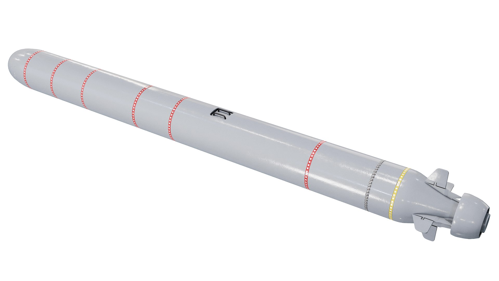 2M39 Poseidon Status-6 Nuclear Torpedo 3D - TurboSquid 2153801