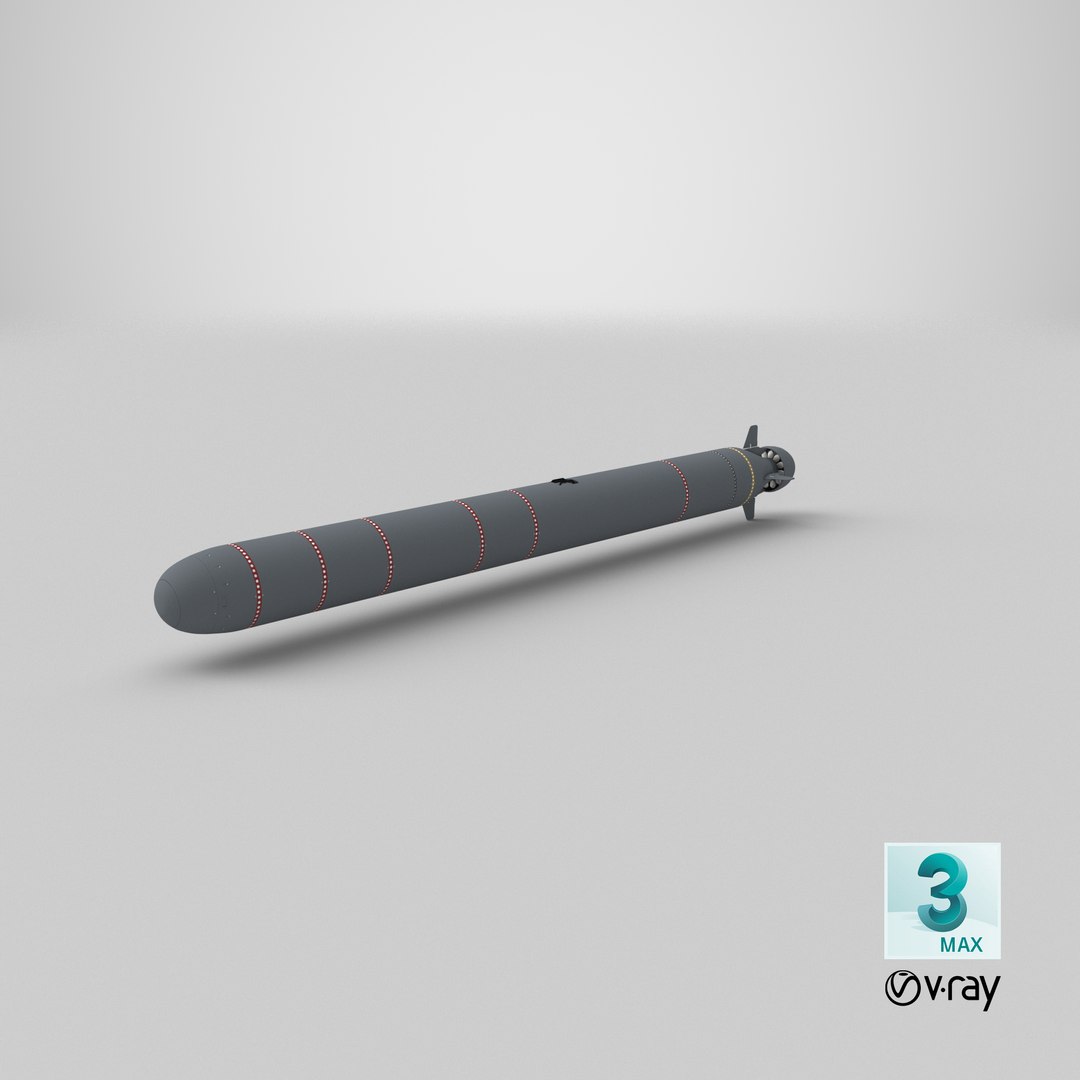2M39 Poseidon Status-6 Nuclear Torpedo 3D - TurboSquid 2153801