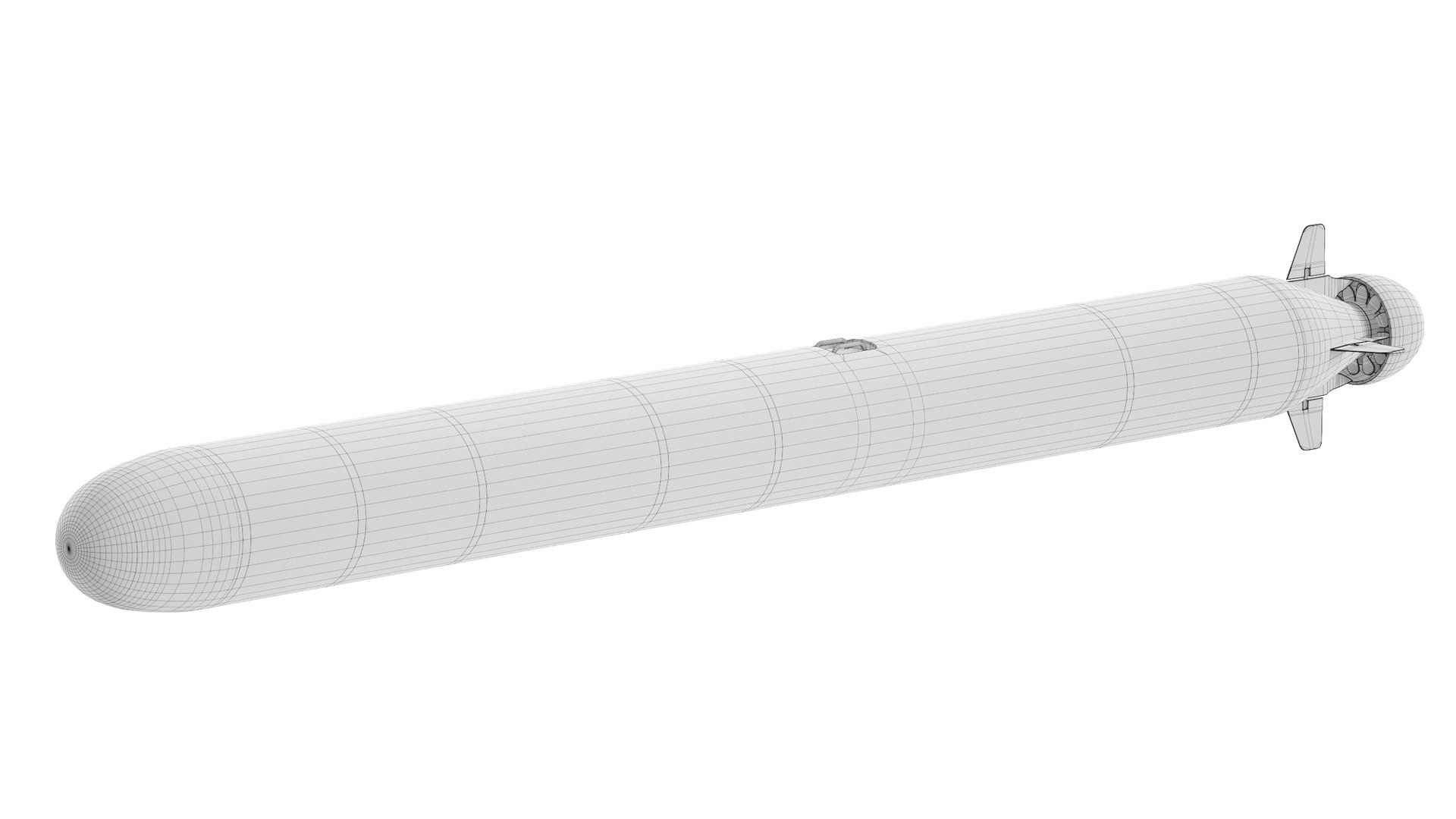 2M39 Poseidon Status-6 Nuclear Torpedo 3D - TurboSquid 2153801