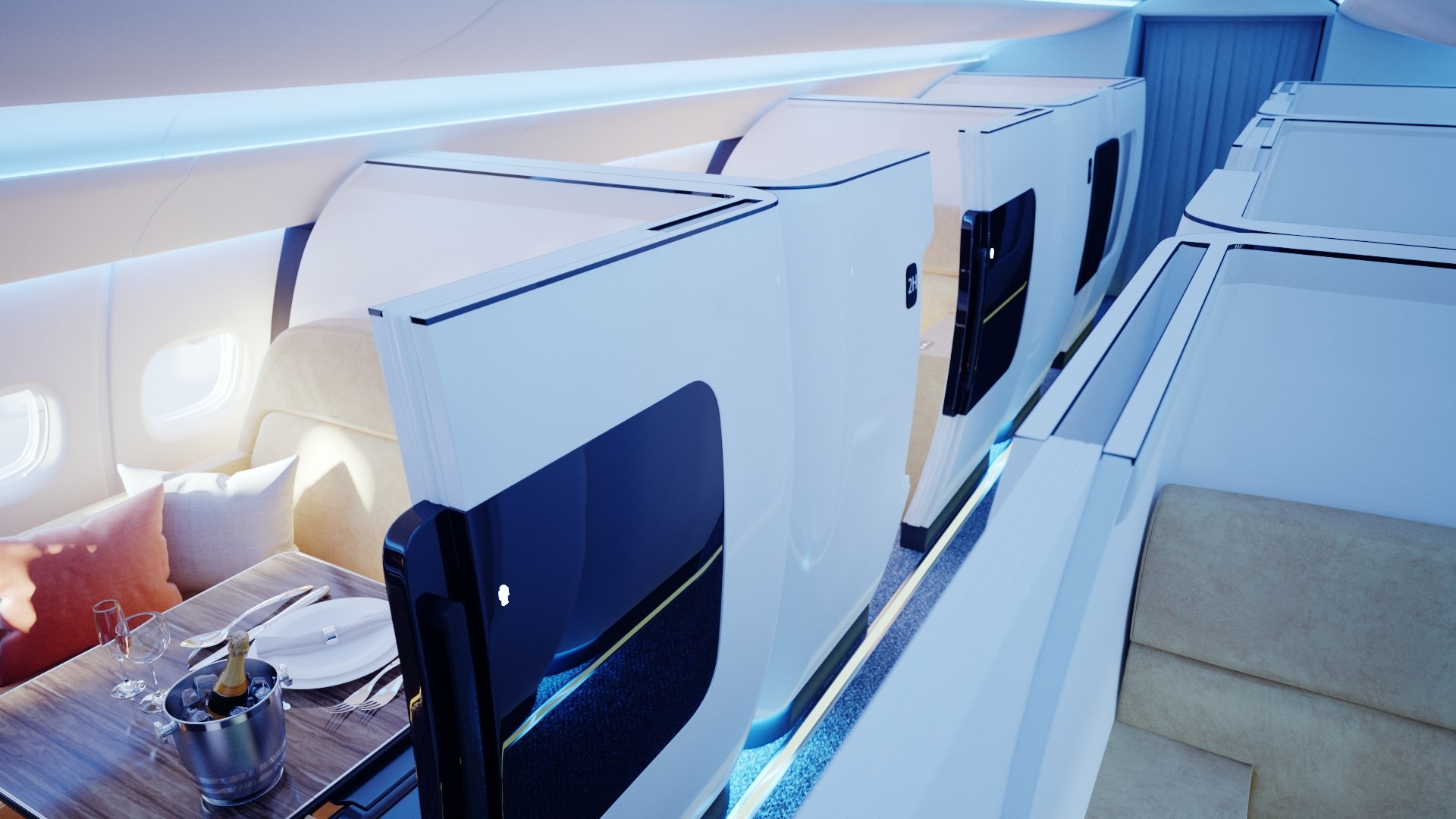 3D Aircraft Interior Vip - TurboSquid 1579791