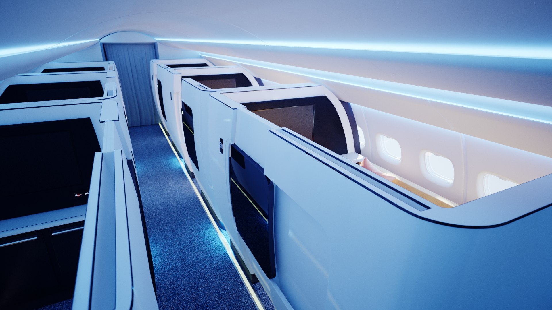 3D Aircraft Interior Vip - TurboSquid 1579791