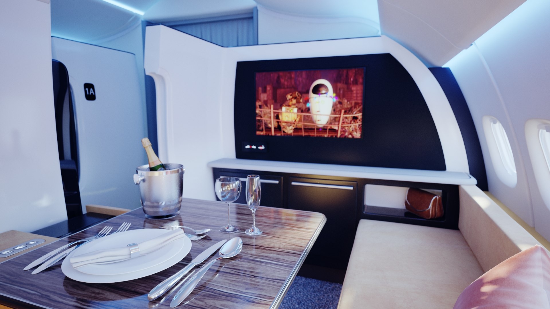 3D Aircraft Interior Vip - TurboSquid 1579791